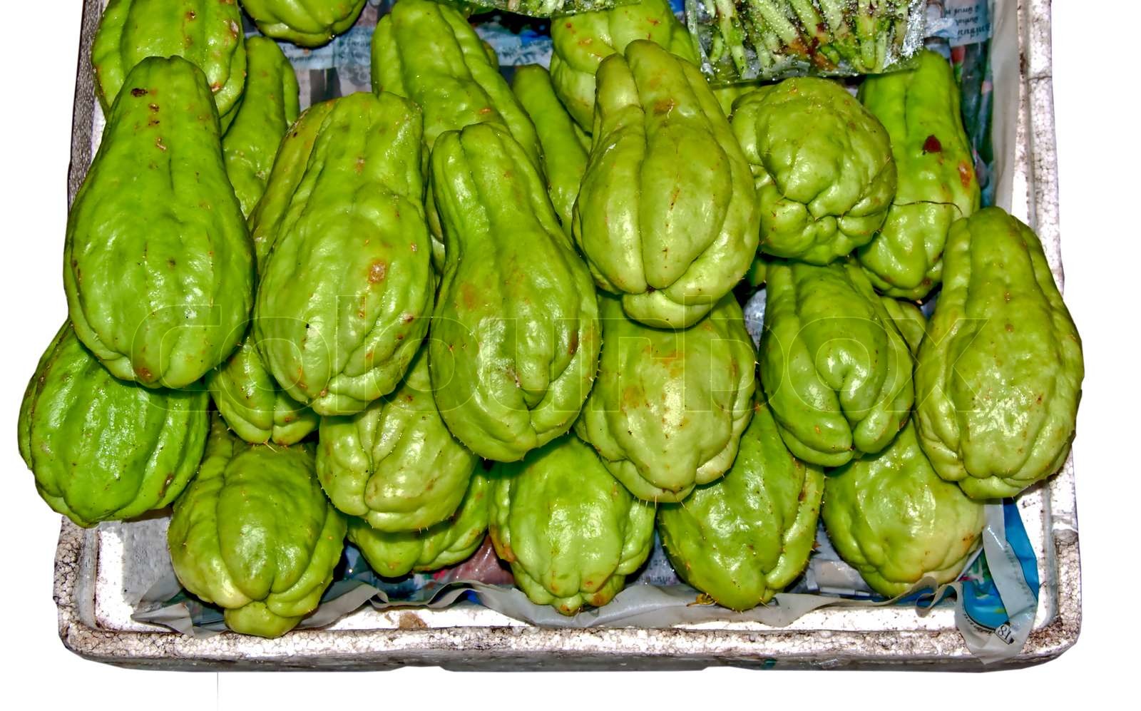 De Friske chayotes | Stock foto | Colourbox