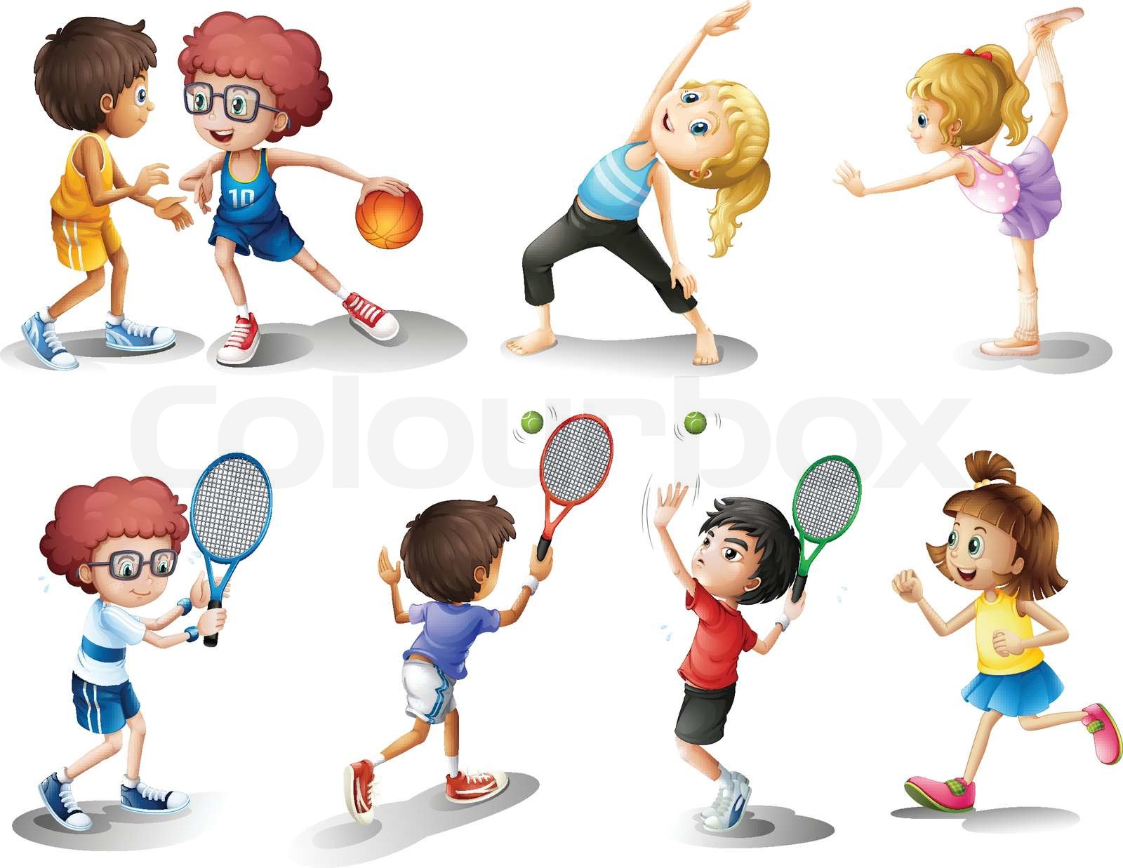 exer | Stock vector | Colourbox