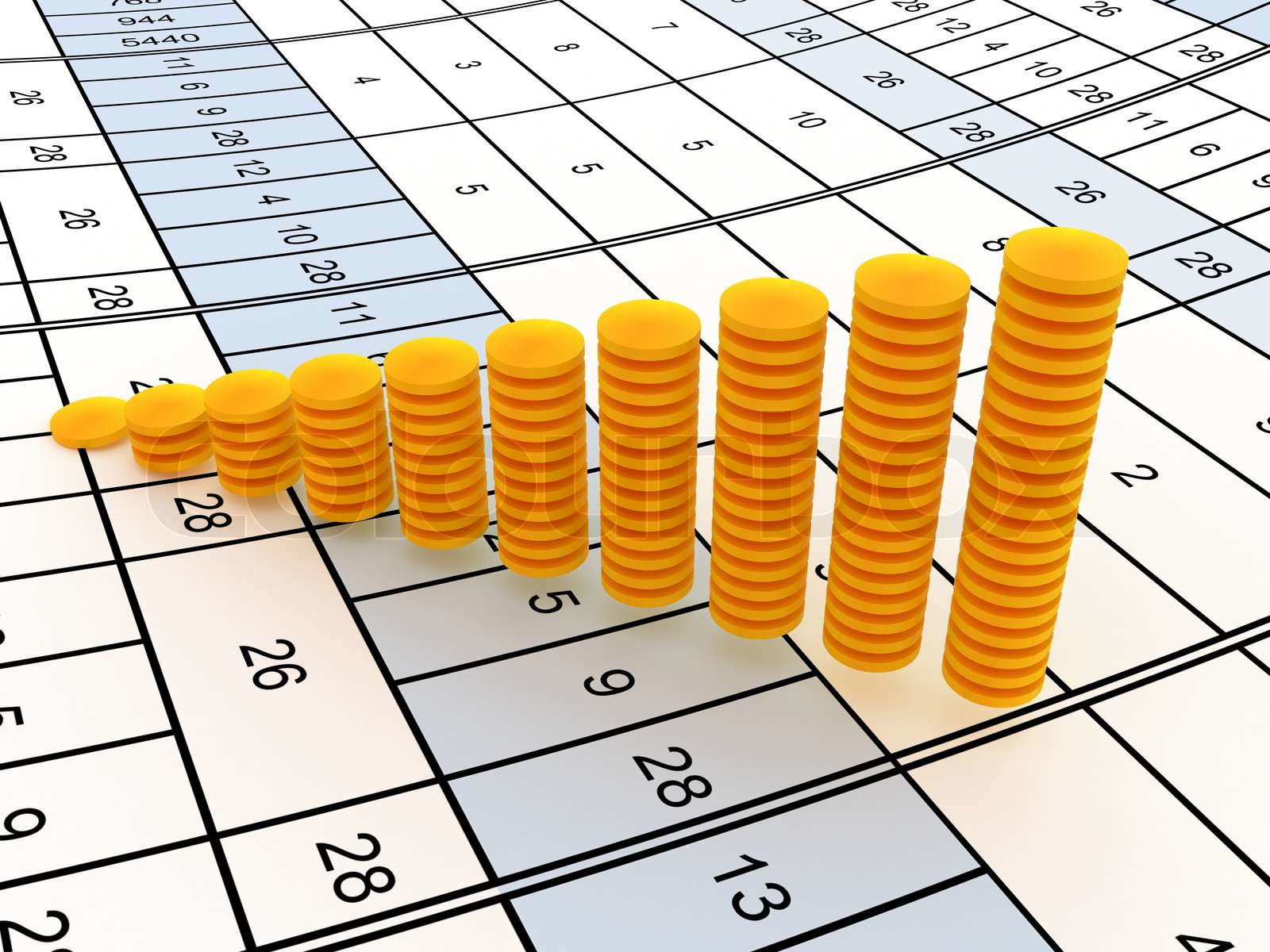 business statistics | Stock image | Colourbox