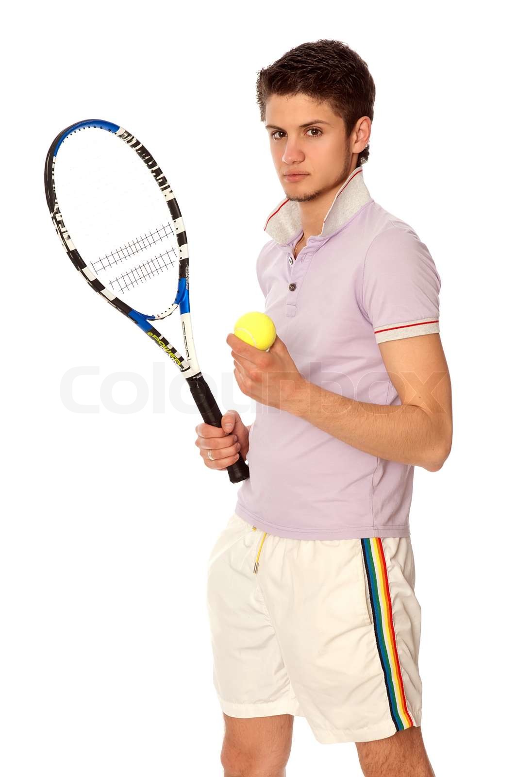 playing tennis | Stock image | Colourbox