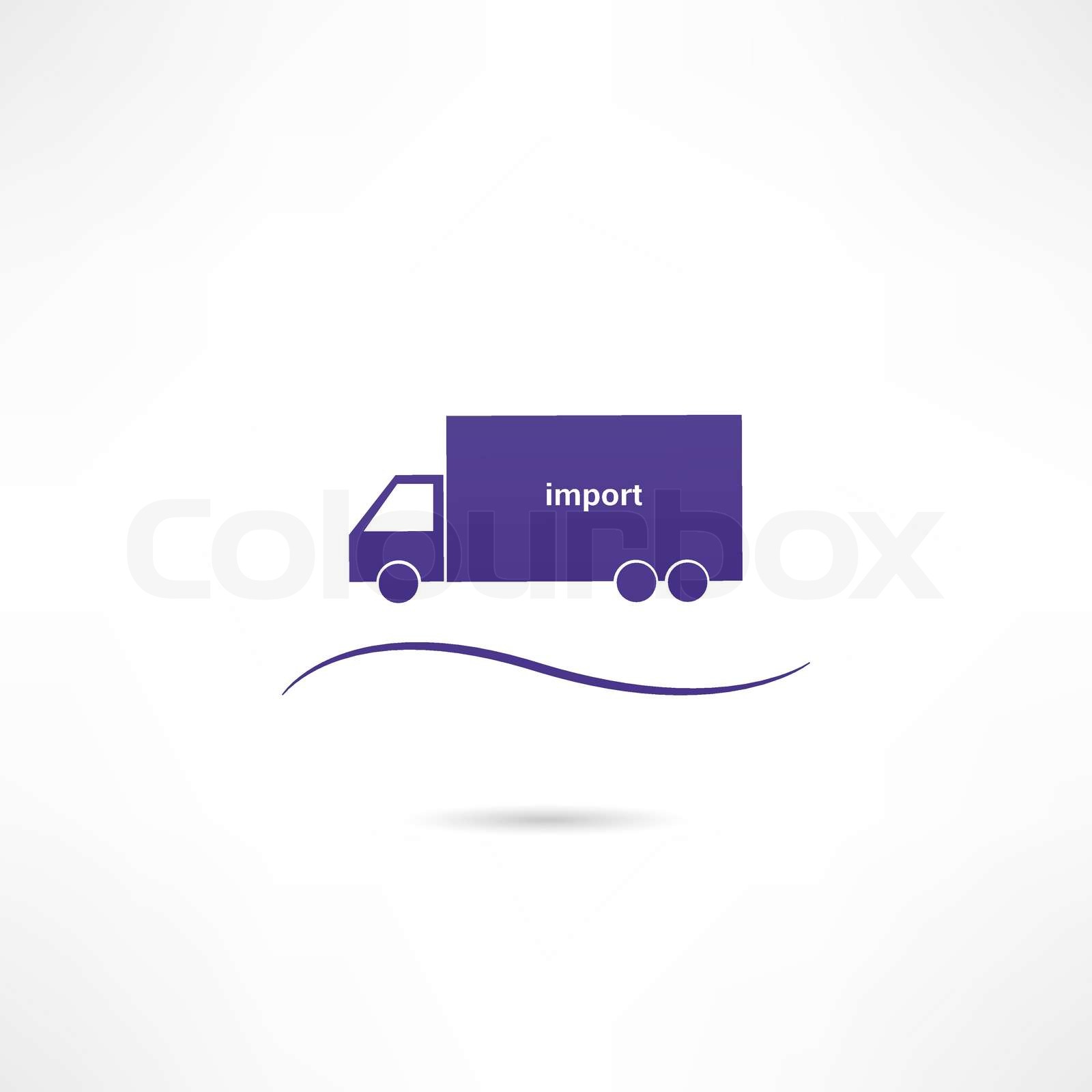 Import -Symbol | Stock-Vektor | Colourbox