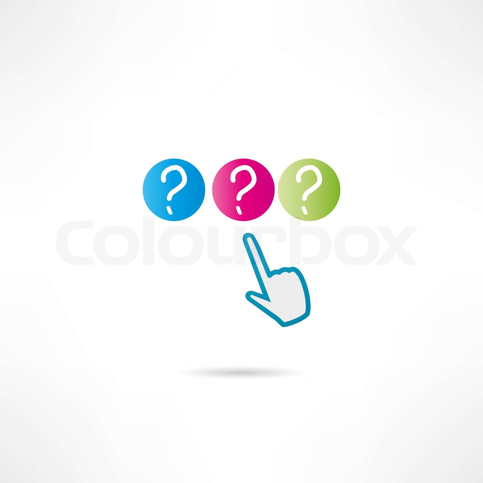 Auswahl-Icon | Stock-Vektor | Colourbox