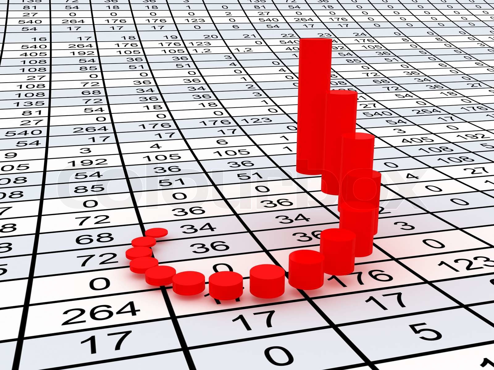 business statistics | Stock image | Colourbox