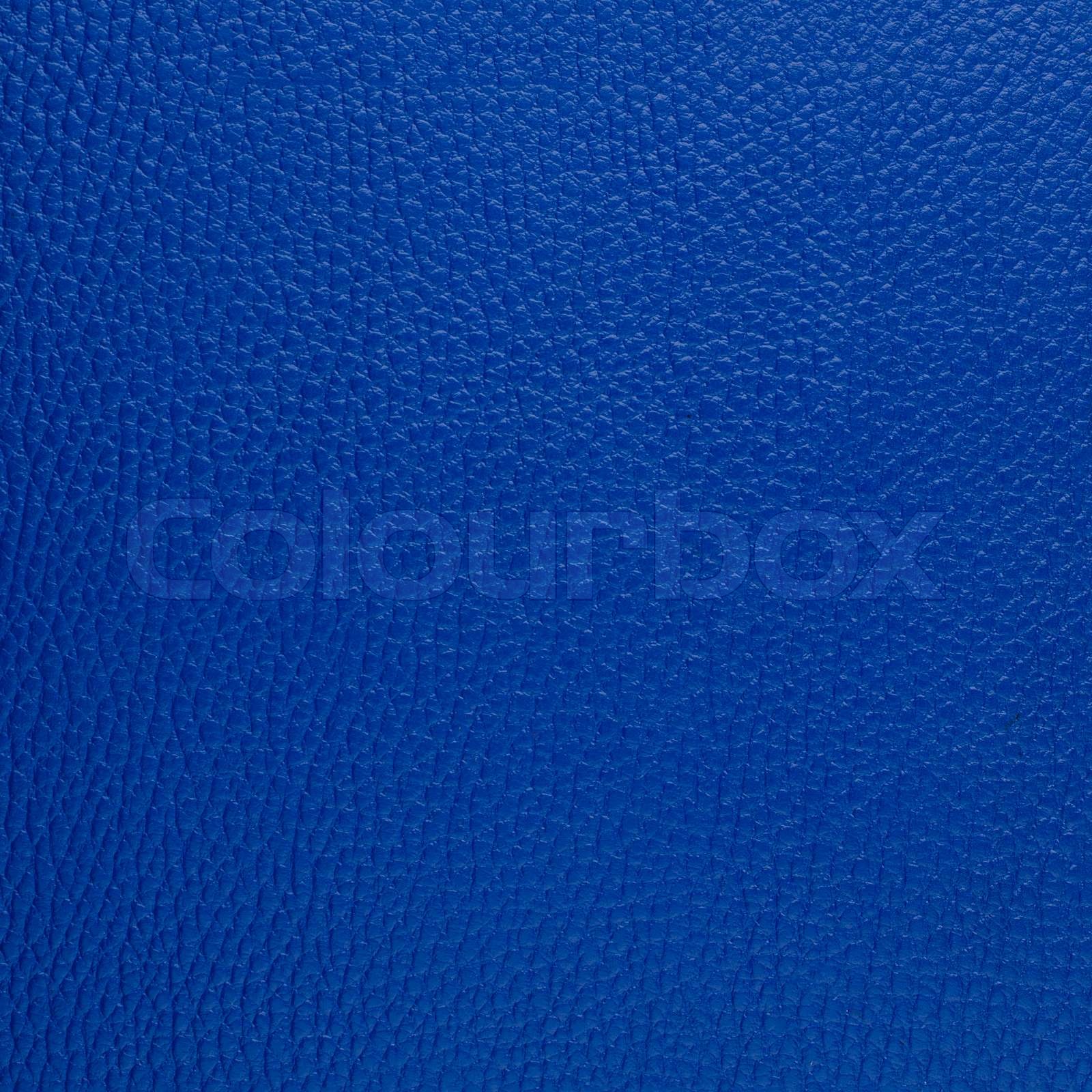 Blaues Leder | Stock Bild | Colourbox