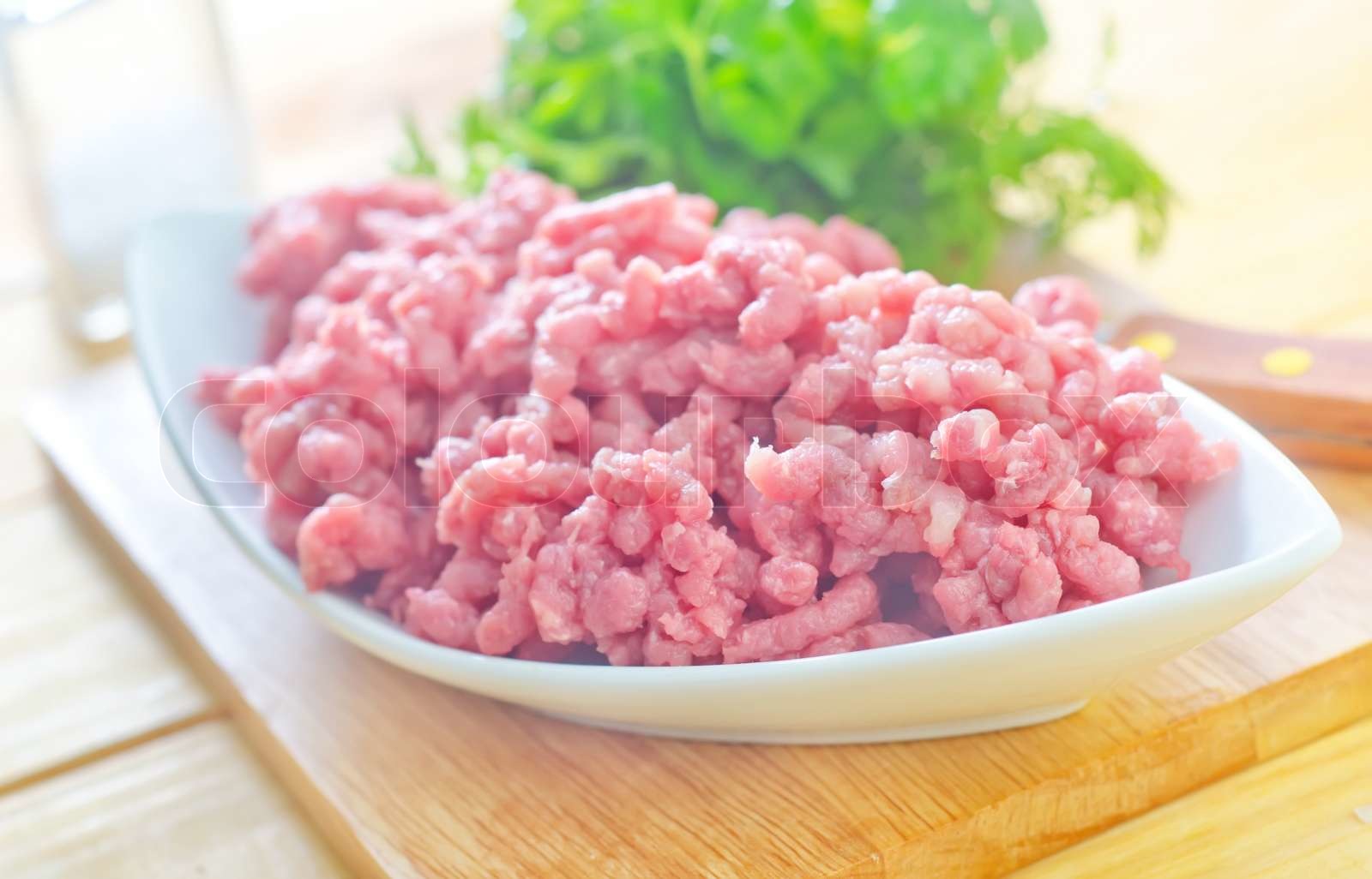 Hackfleisch | Stock Bild | Colourbox