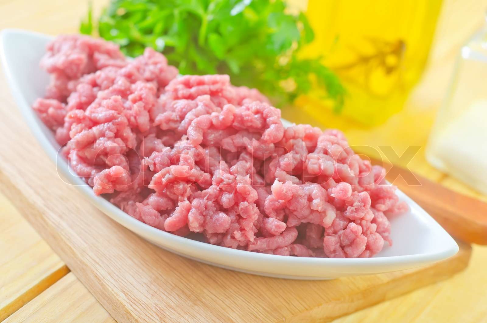 Hackfleisch | Stock Bild | Colourbox