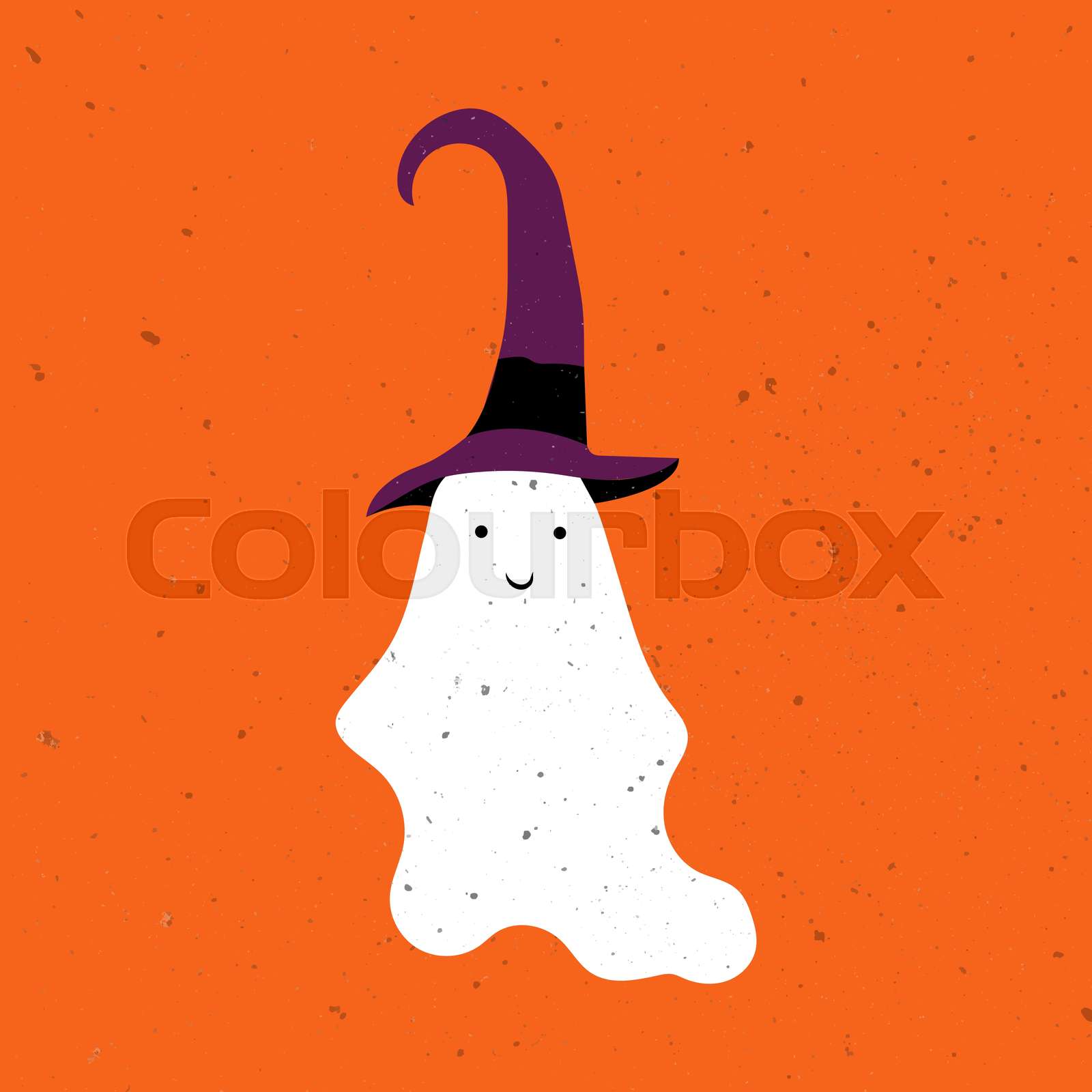 Little cute ghost. Cute ghost celebrate Halloween. Cute Ghost Vector ...