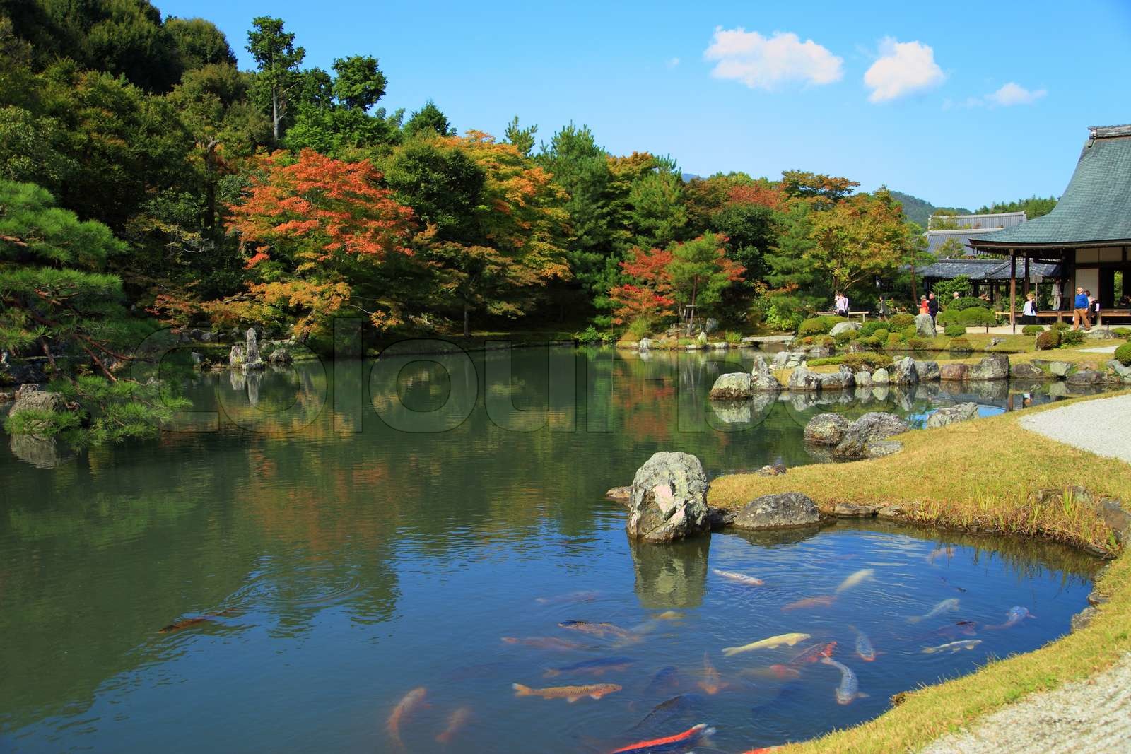 Tenryuji temple in Kyoto | Stock image | Colourbox