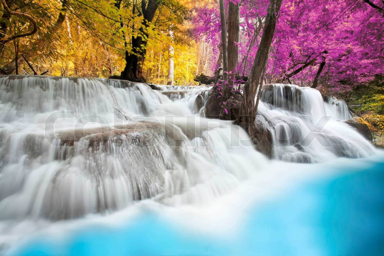 Erawan Waterfall | Stock image | Colourbox