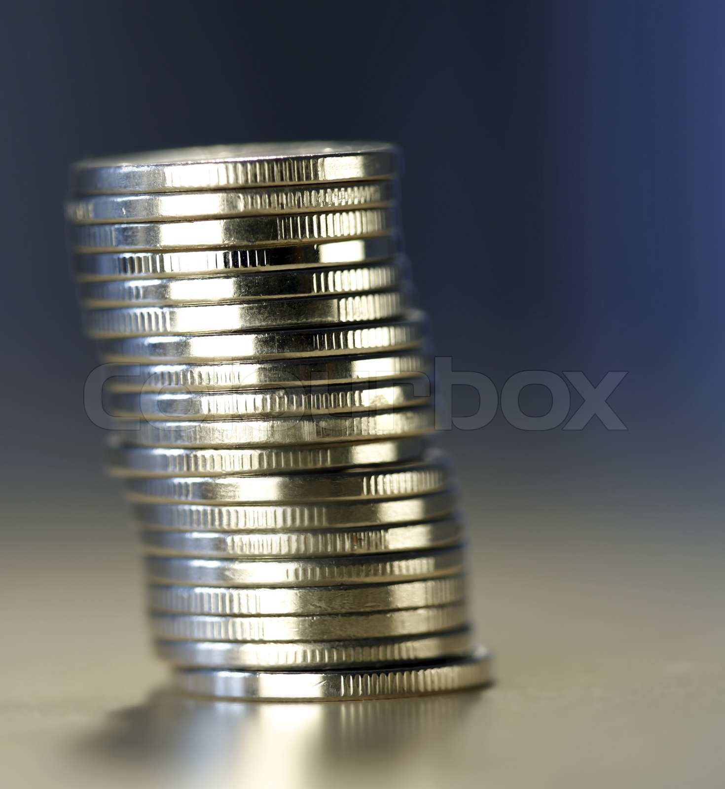 tower of money | Stock image | Colourbox
