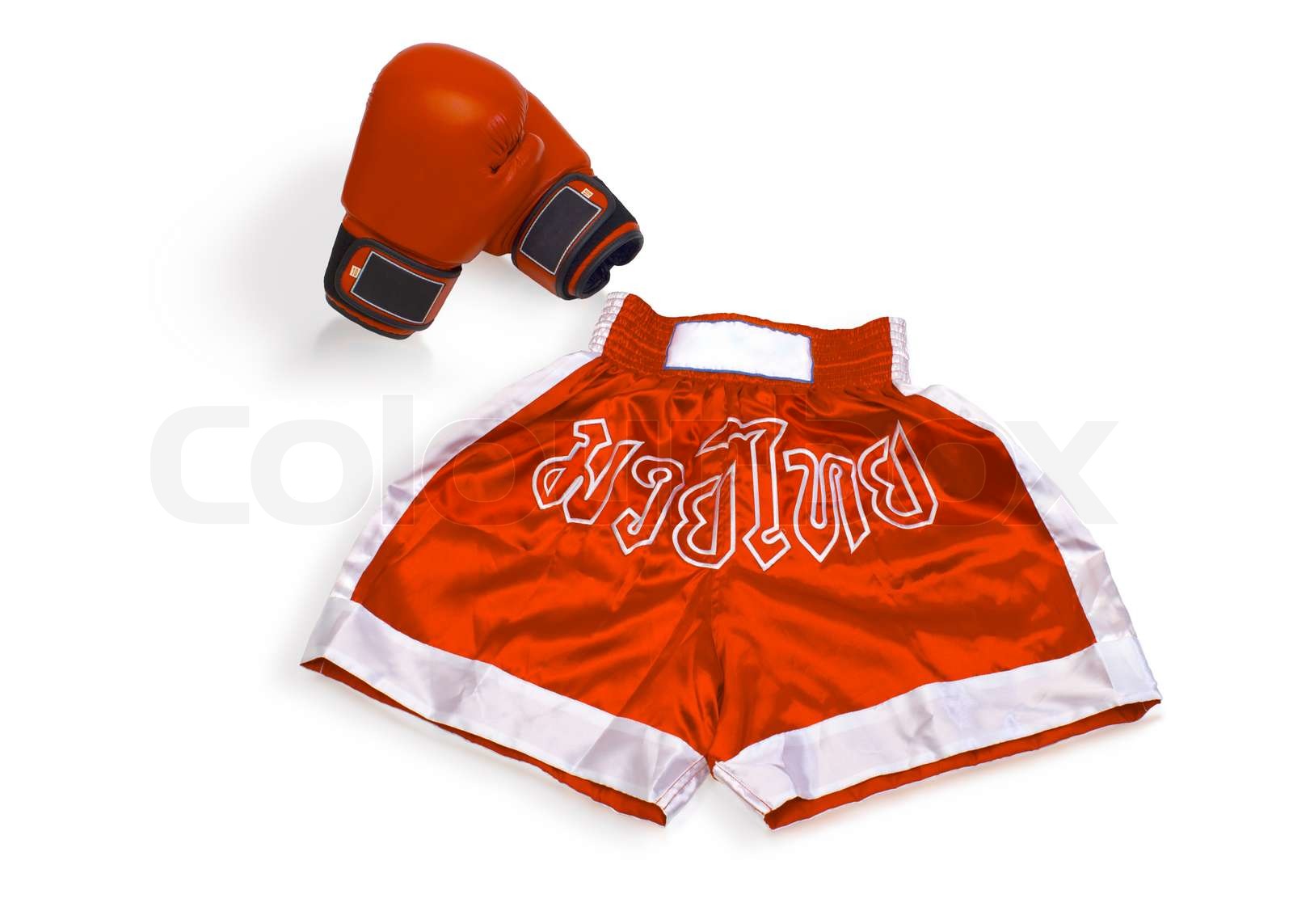 Thai boksning uniform isoleret | Stock foto | Colourbox