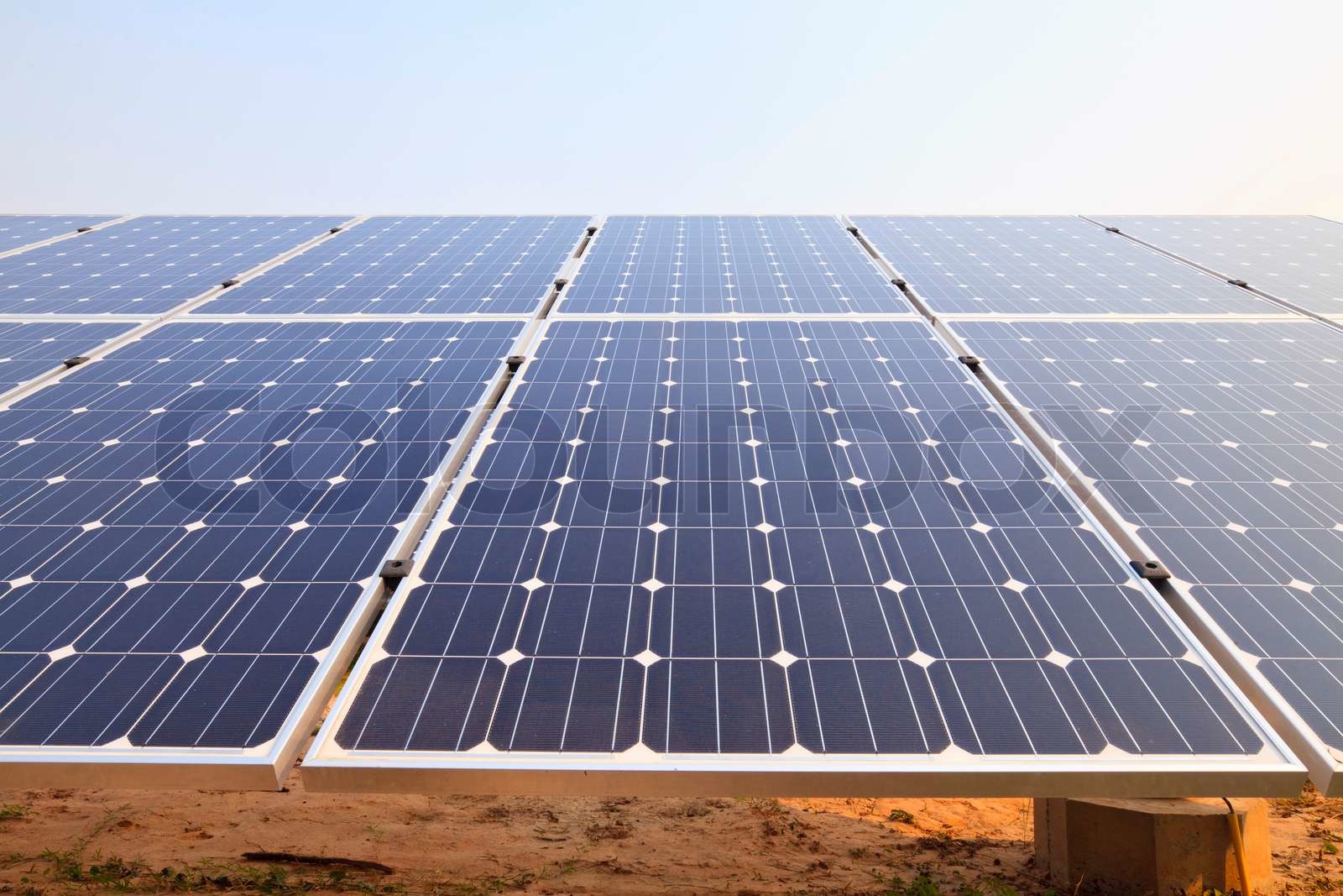 Solaranlagen | Stock Bild | Colourbox