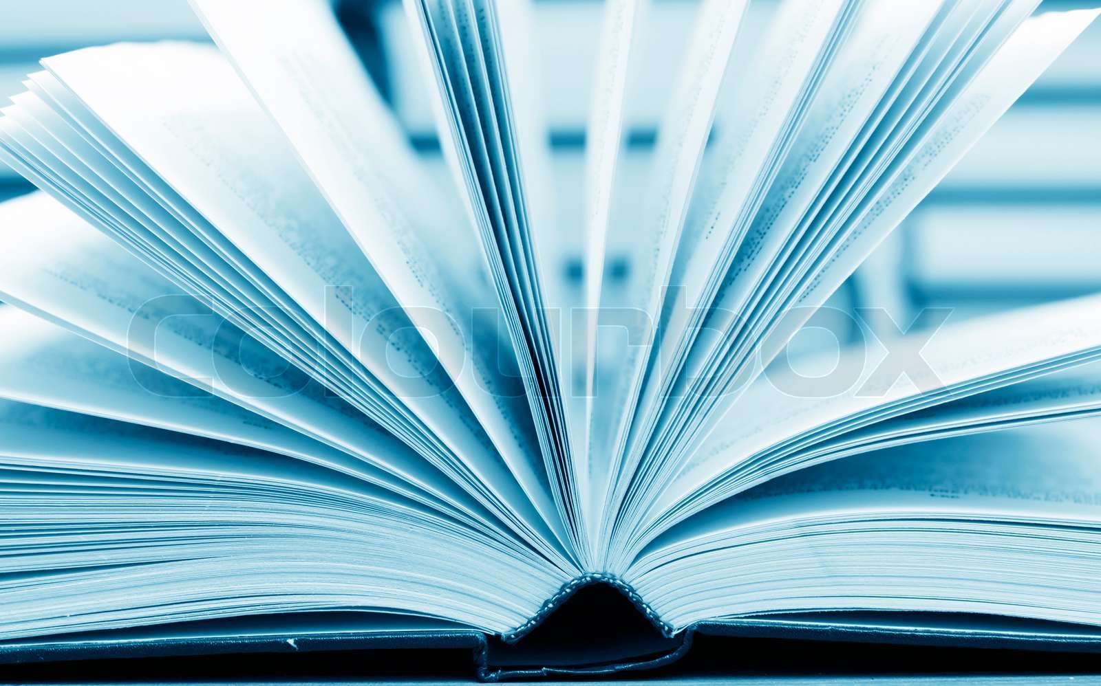 offenes Buch | Stock Bild | Colourbox