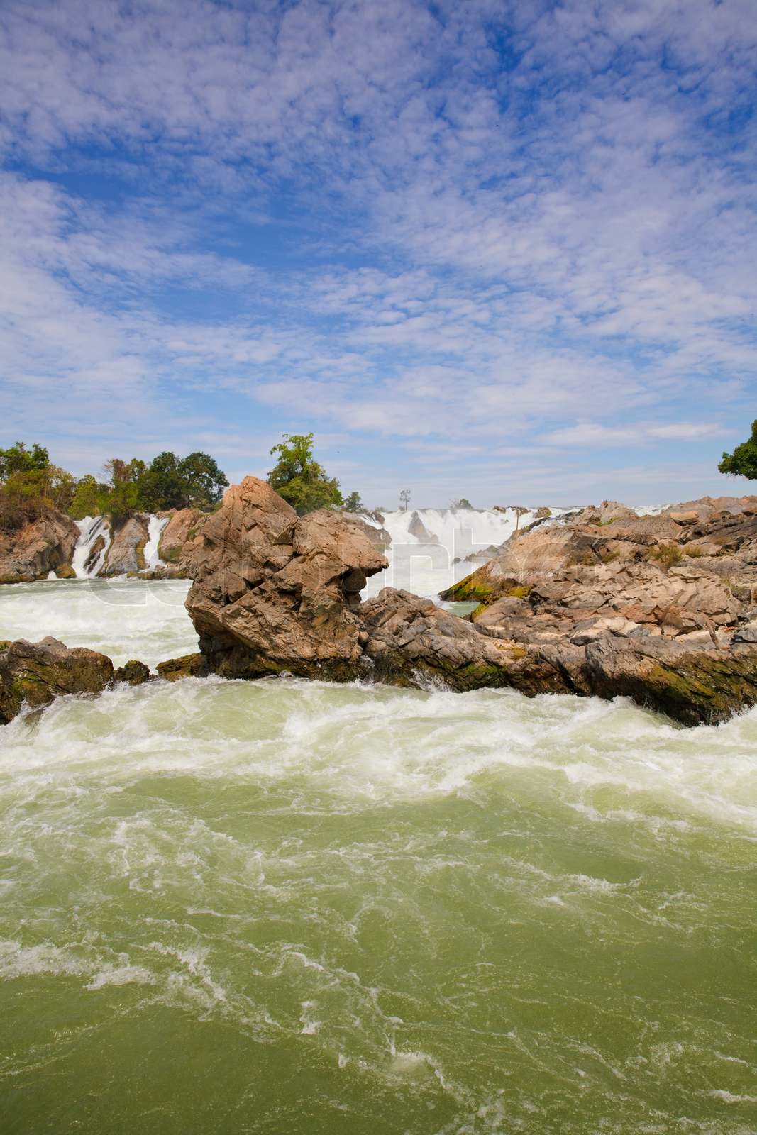 Khone Phapheng Waterfall | Stock image | Colourbox