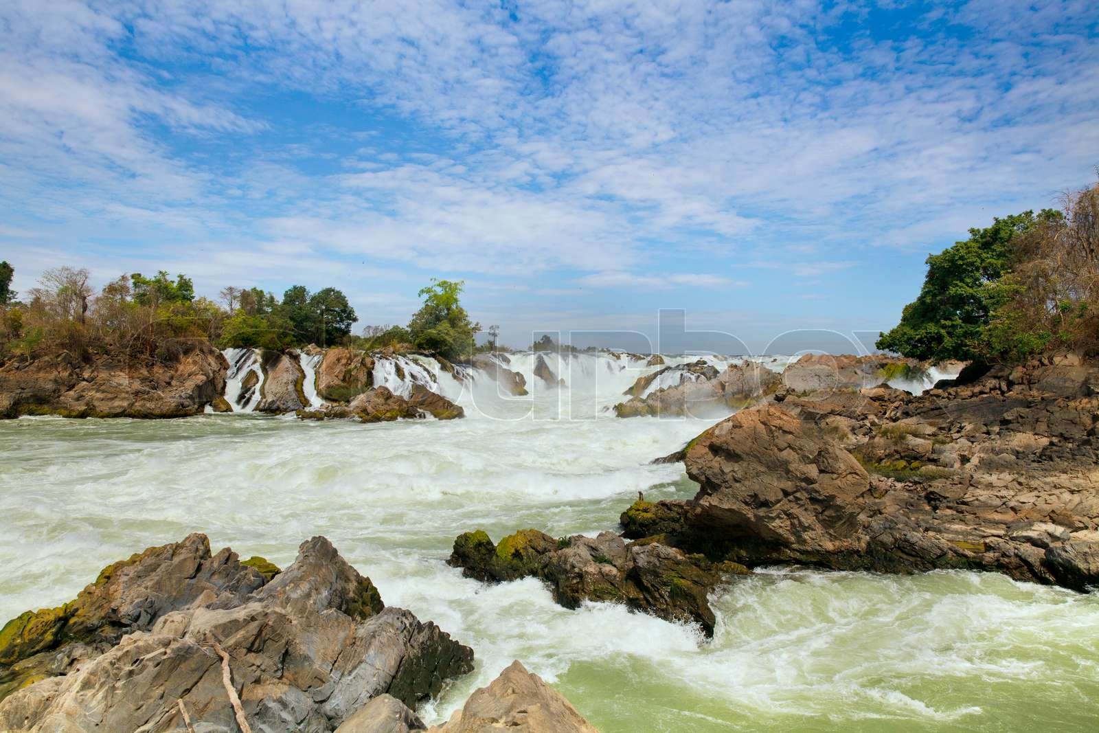 Khone Phapheng Waterfall | Stock image | Colourbox