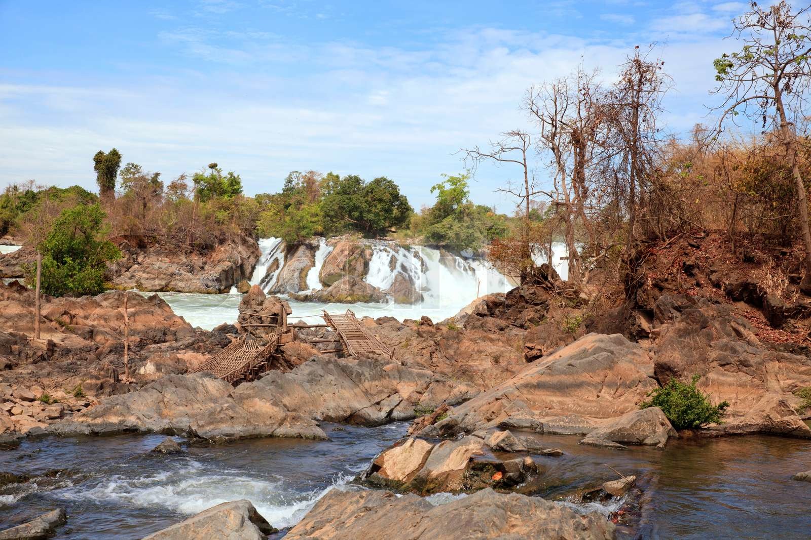 Khone Phapheng Waterfall | Stock image | Colourbox