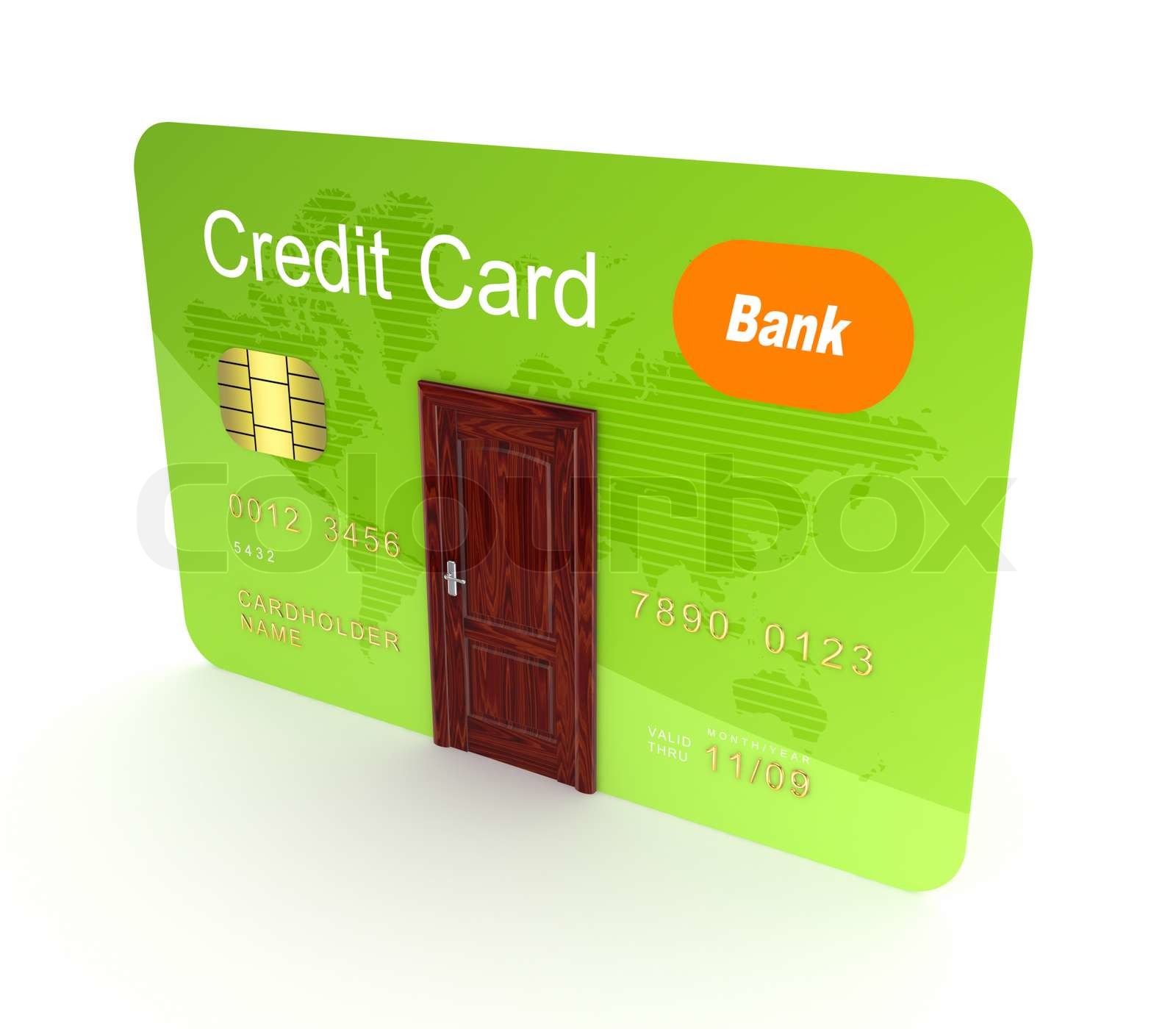 Credit card | Stock image | Colourbox