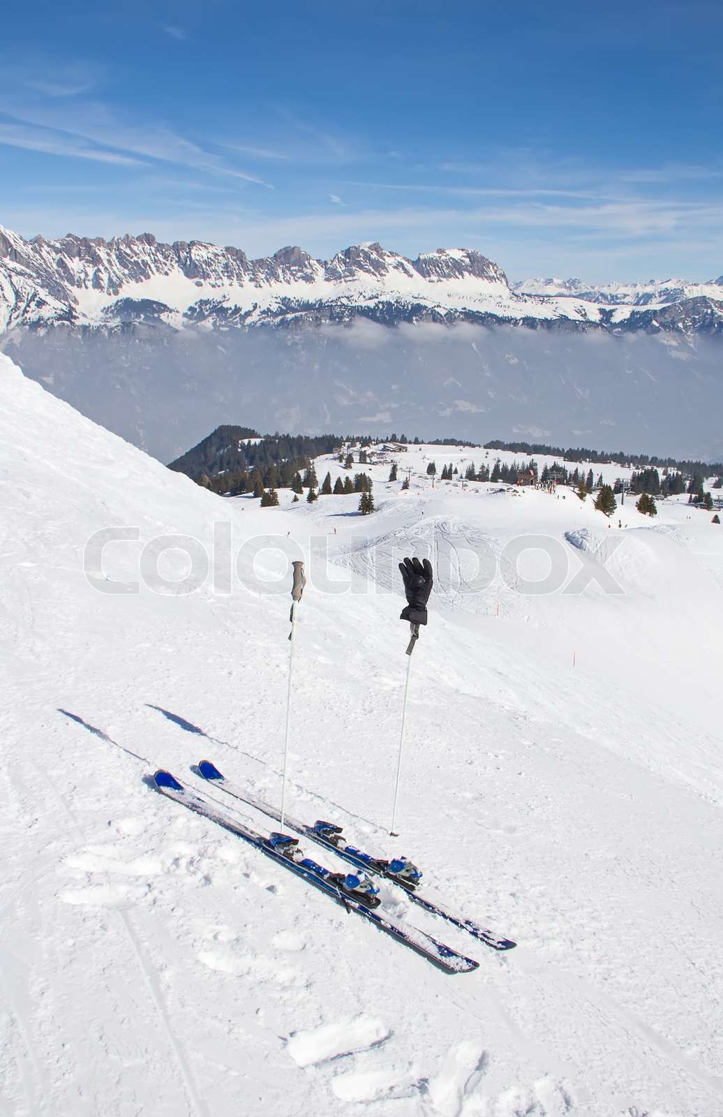 Skipiste | Stock Bild | Colourbox