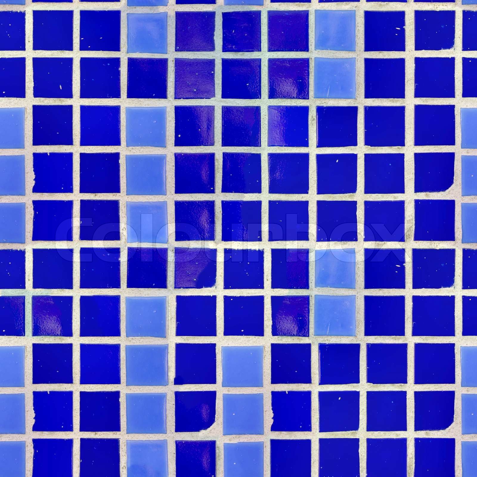 Blue Tile Wall Texture | Stock Bild | Colourbox
