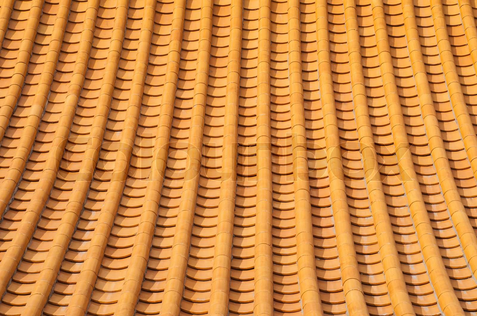 Texture of Chinese or Japanese rooftop | Stock image | Colourbox