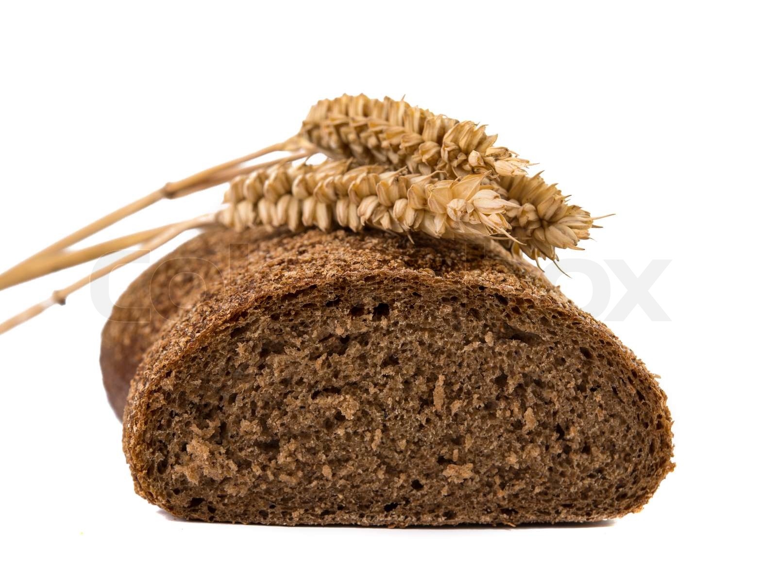 Roggenbrot isoliert | Stock Bild | Colourbox