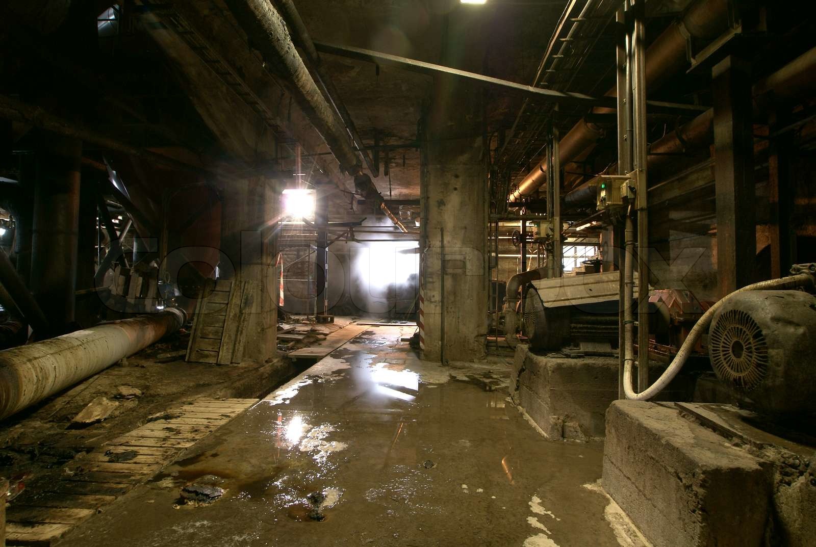Abandoned Factory Interior