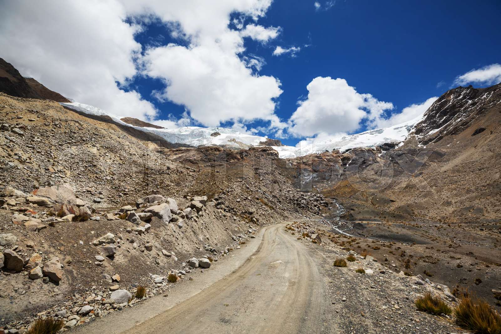 weg, cordillera, peru | Stock Bild | Colourbox