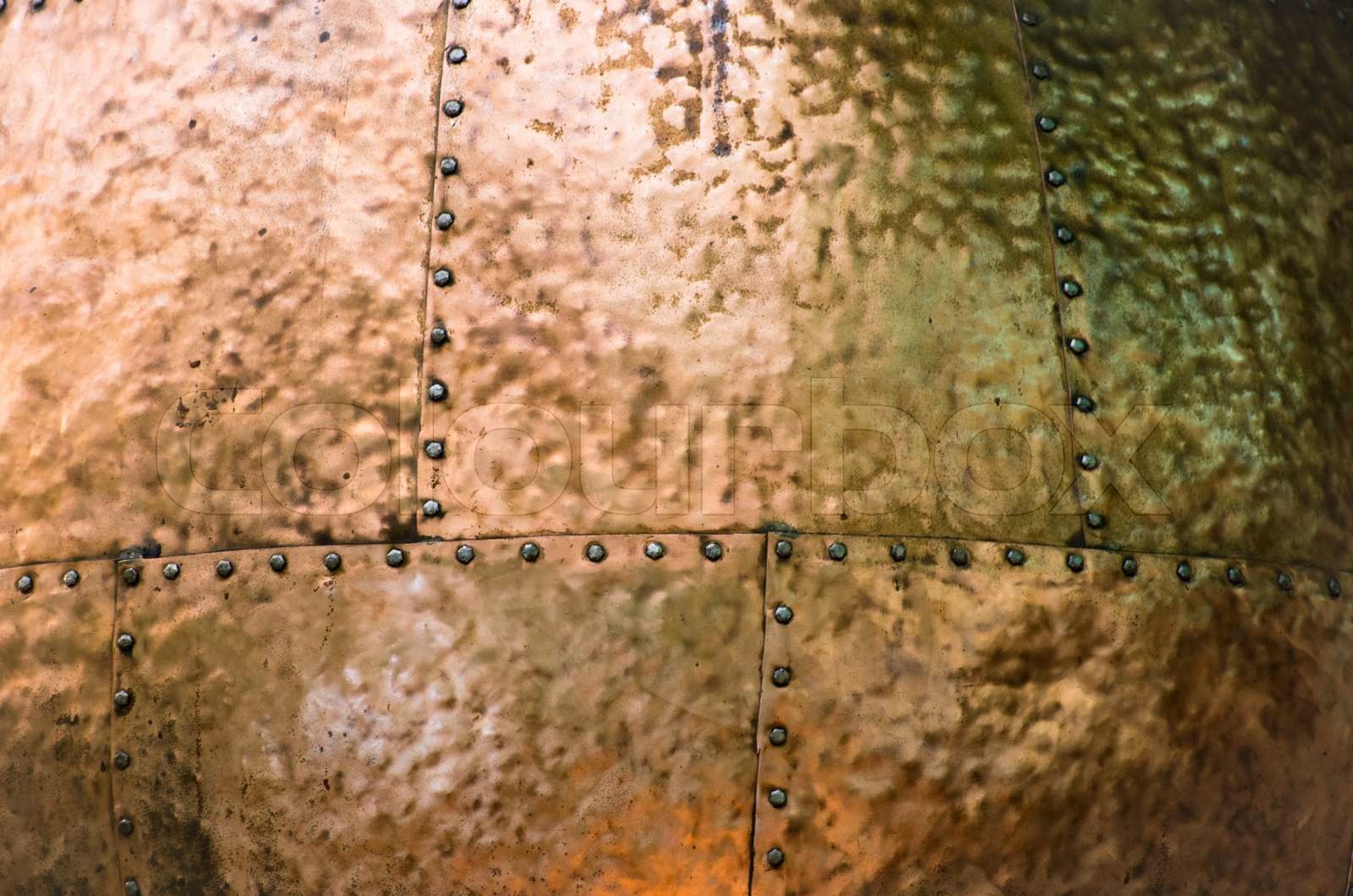 Bronze Metall | Stock Bild | Colourbox