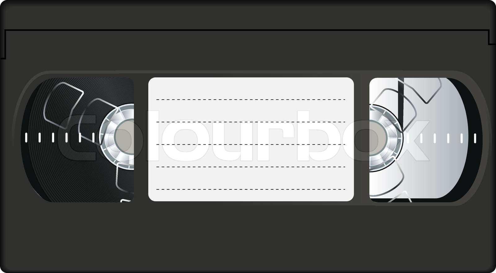 vhs cassette | Stock vector | Colourbox