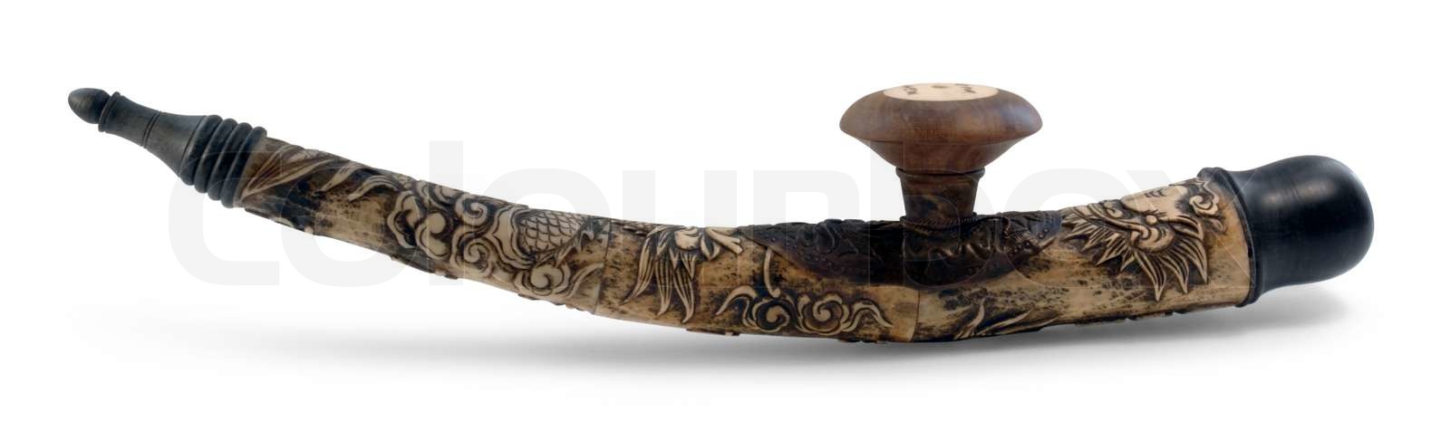exotic pipe with cap | Stock image | Colourbox
