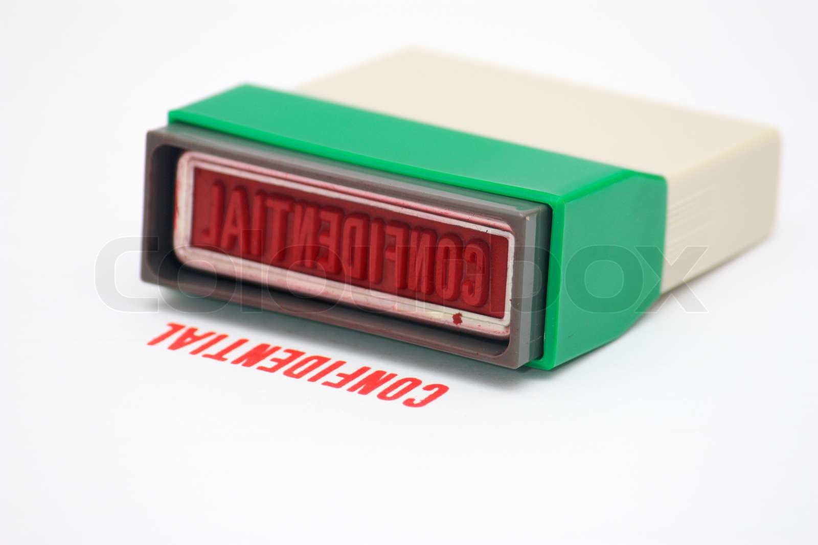 Hand Stempel-Werkzeug | Stock Bild | Colourbox