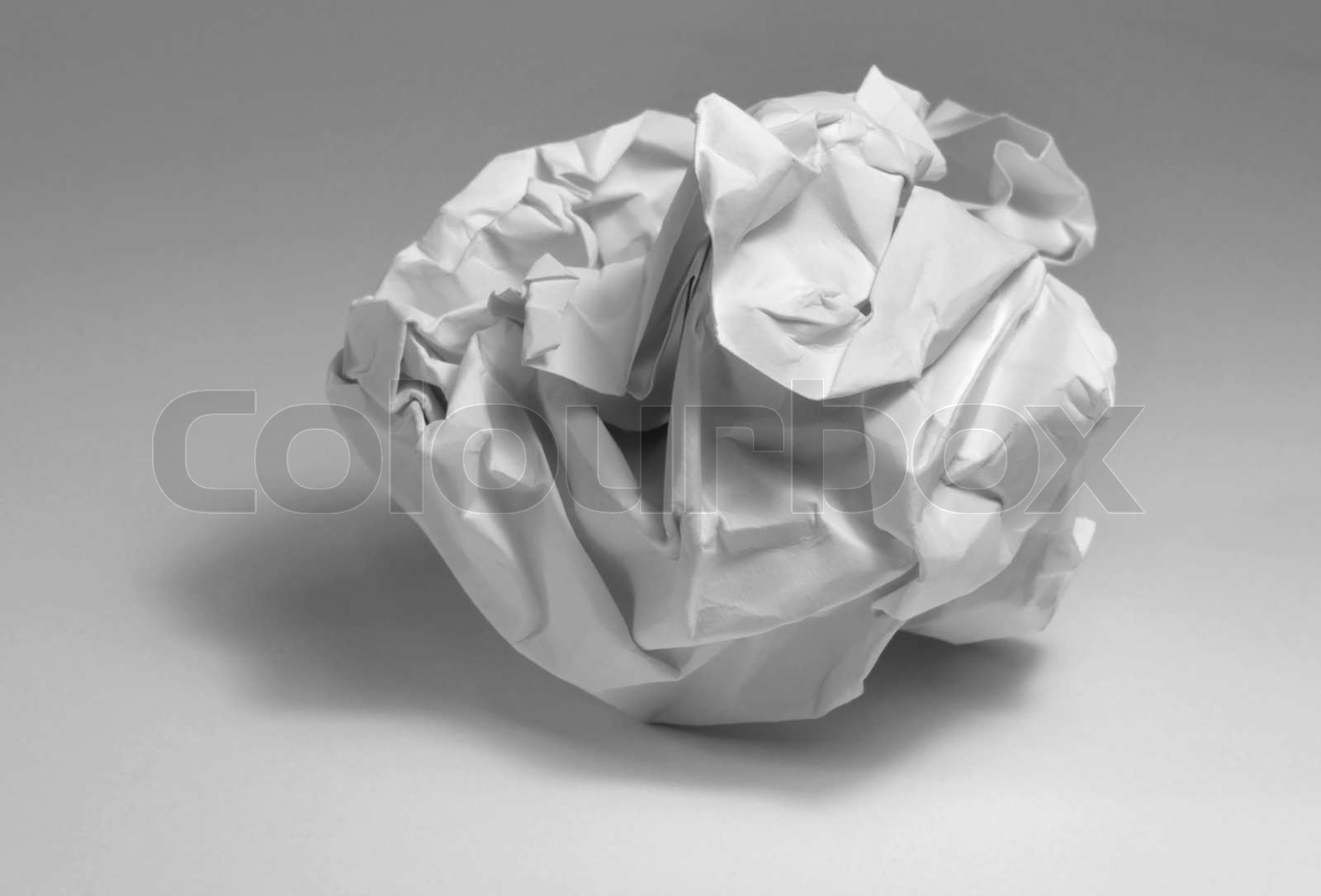 paper ball | Stock image | Colourbox