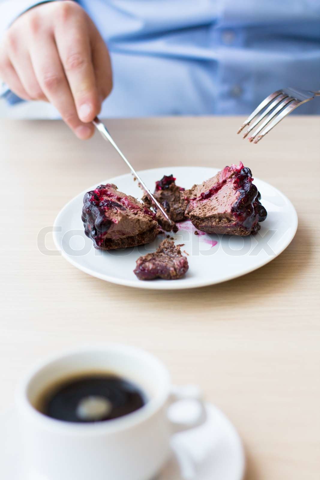 Business-Lunch | Stock Bild | Colourbox