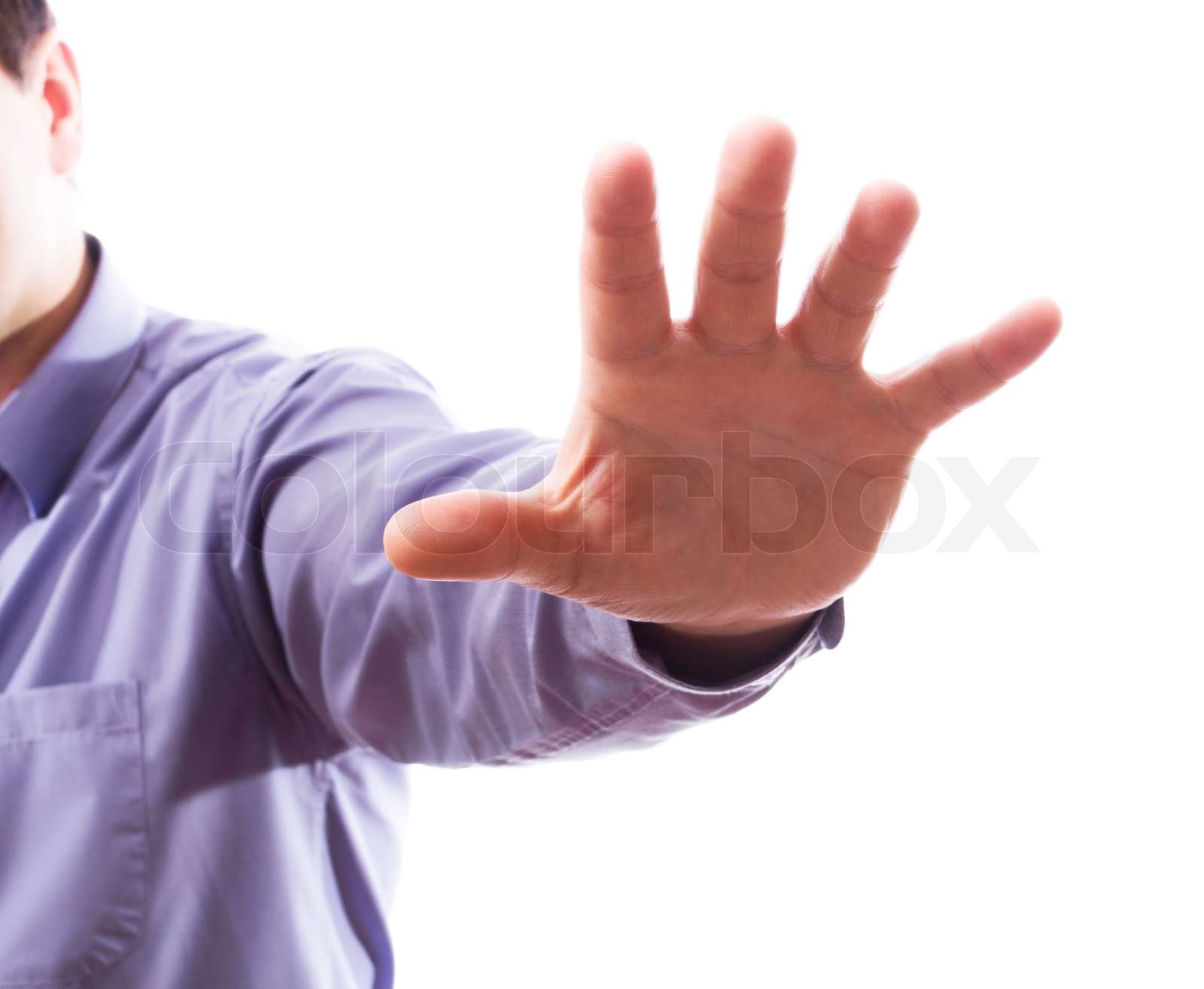 offene Hand | Stock Bild | Colourbox