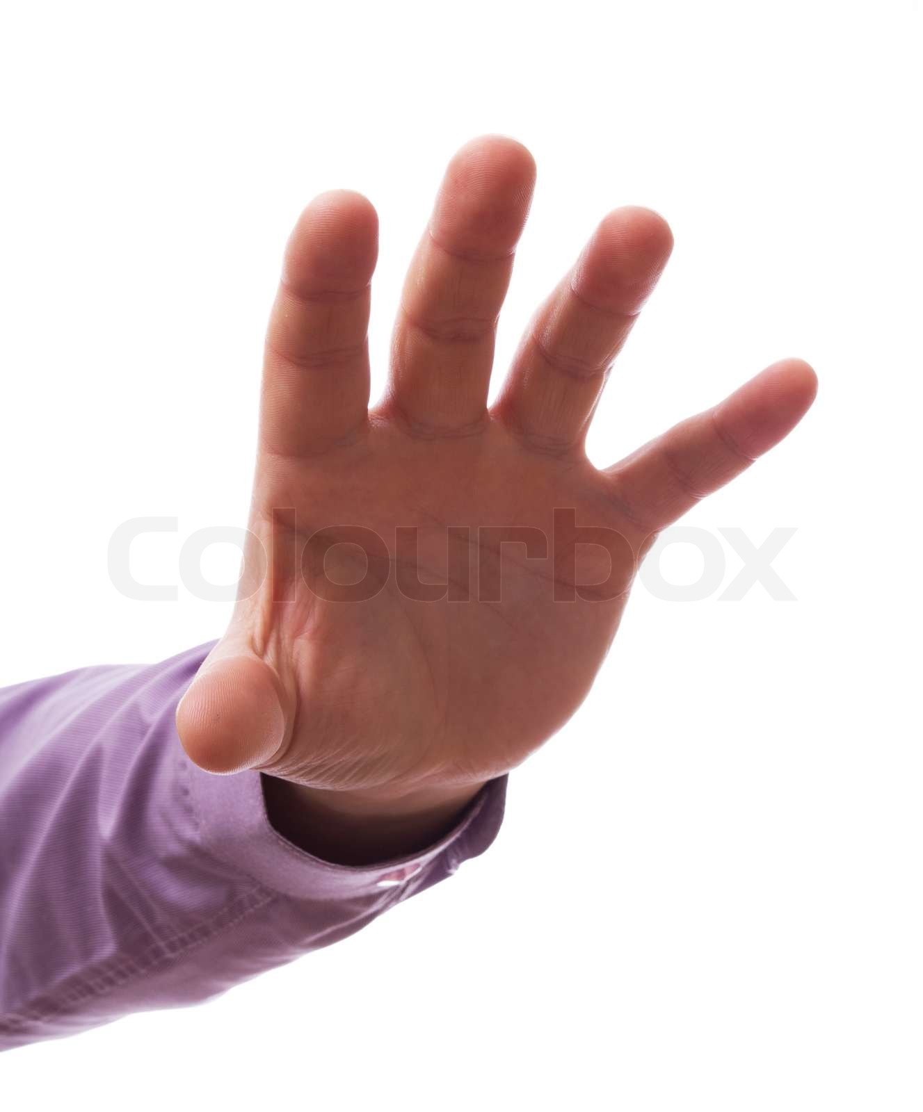 offene Hand | Stock Bild | Colourbox