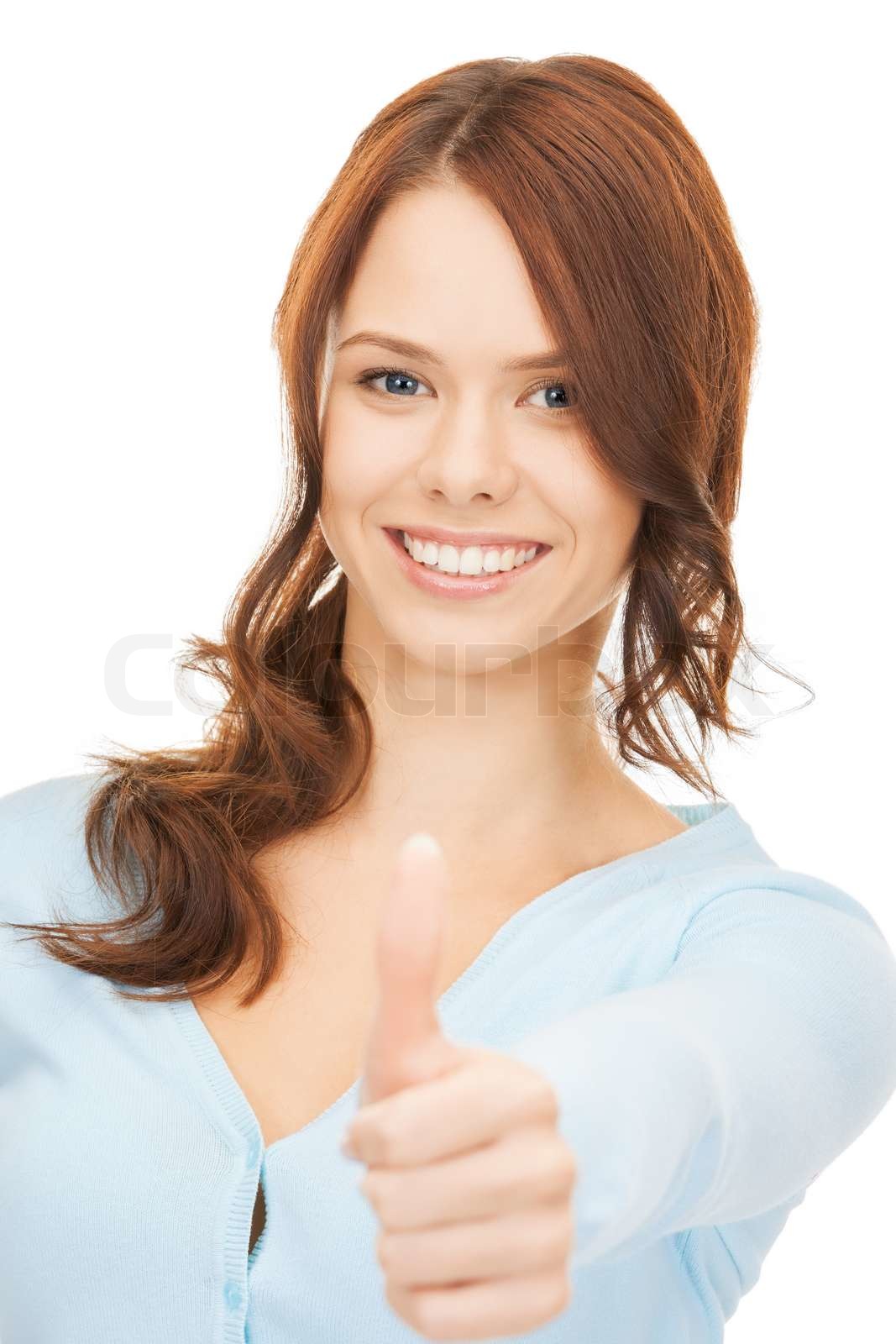 Daumen hoch | Stock Bild | Colourbox