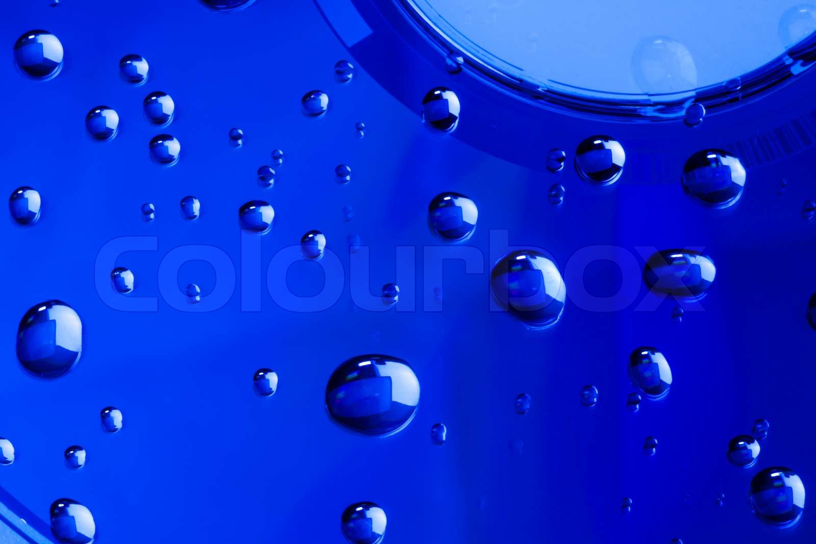 Bubbles on disc | Stock image | Colourbox