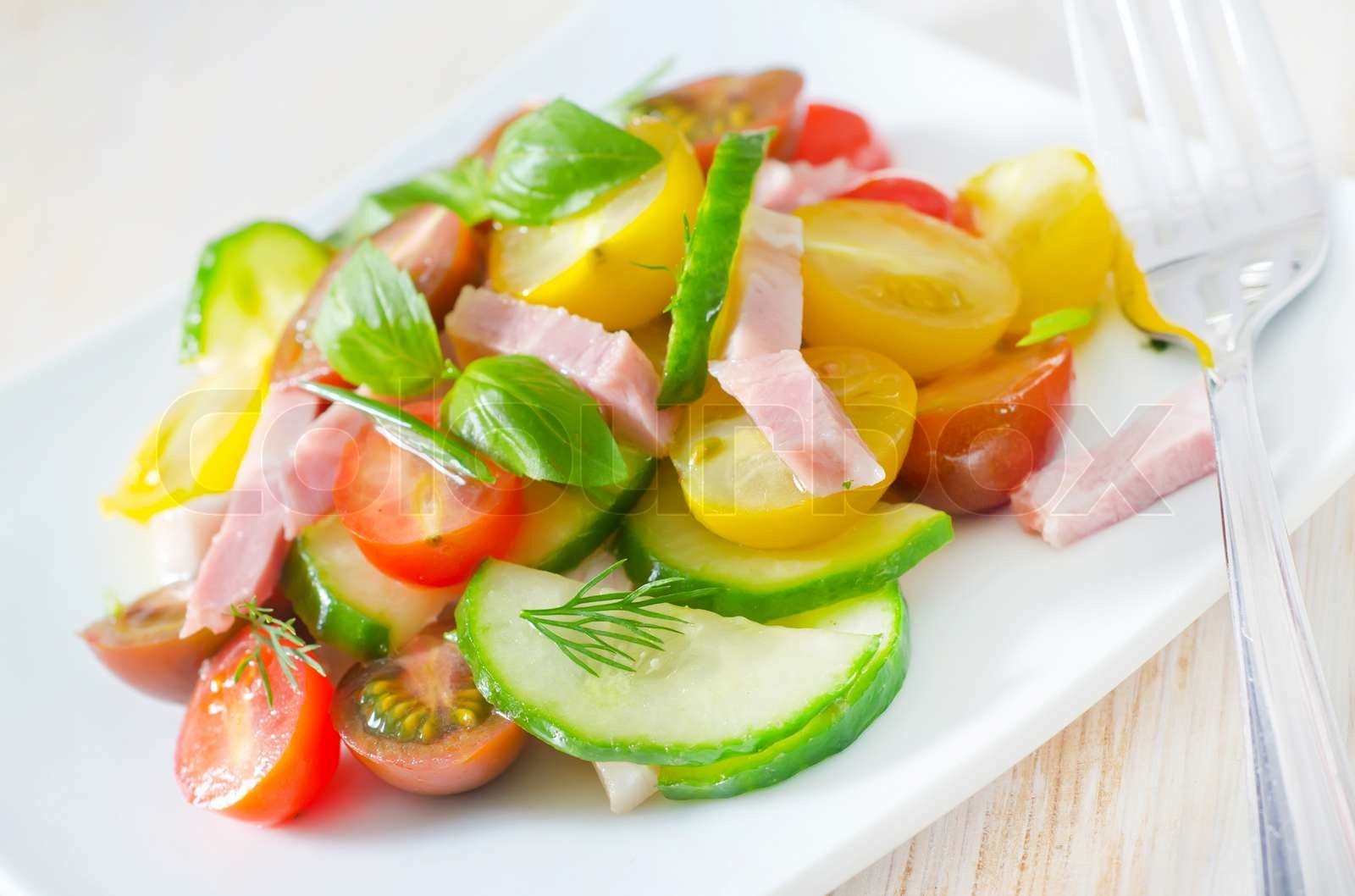 frisk salat | Stock foto | Colourbox