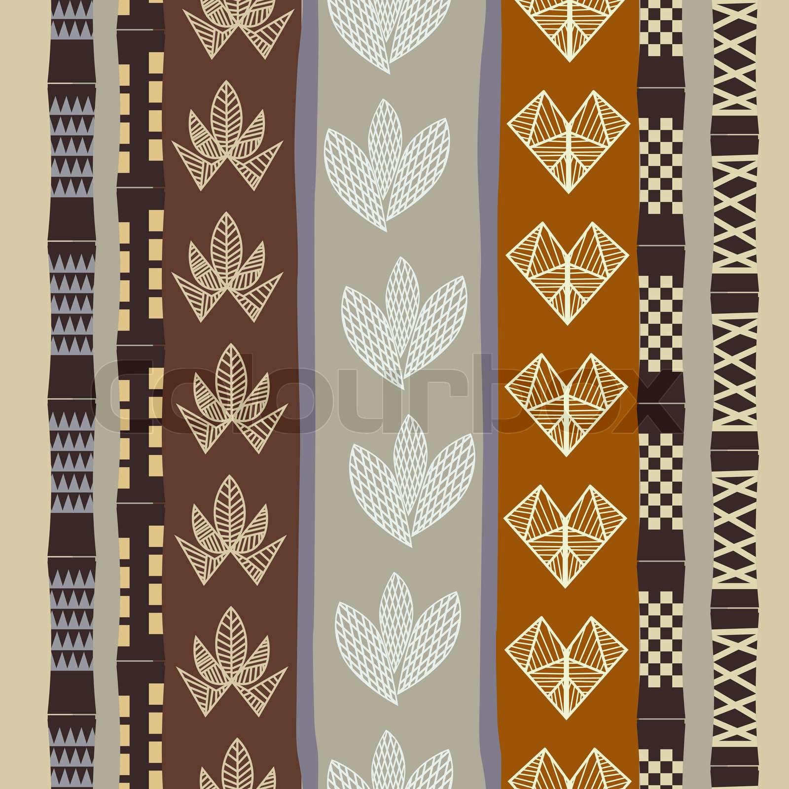 Abstract seamless texture with elements of textiles | Stock vector ...