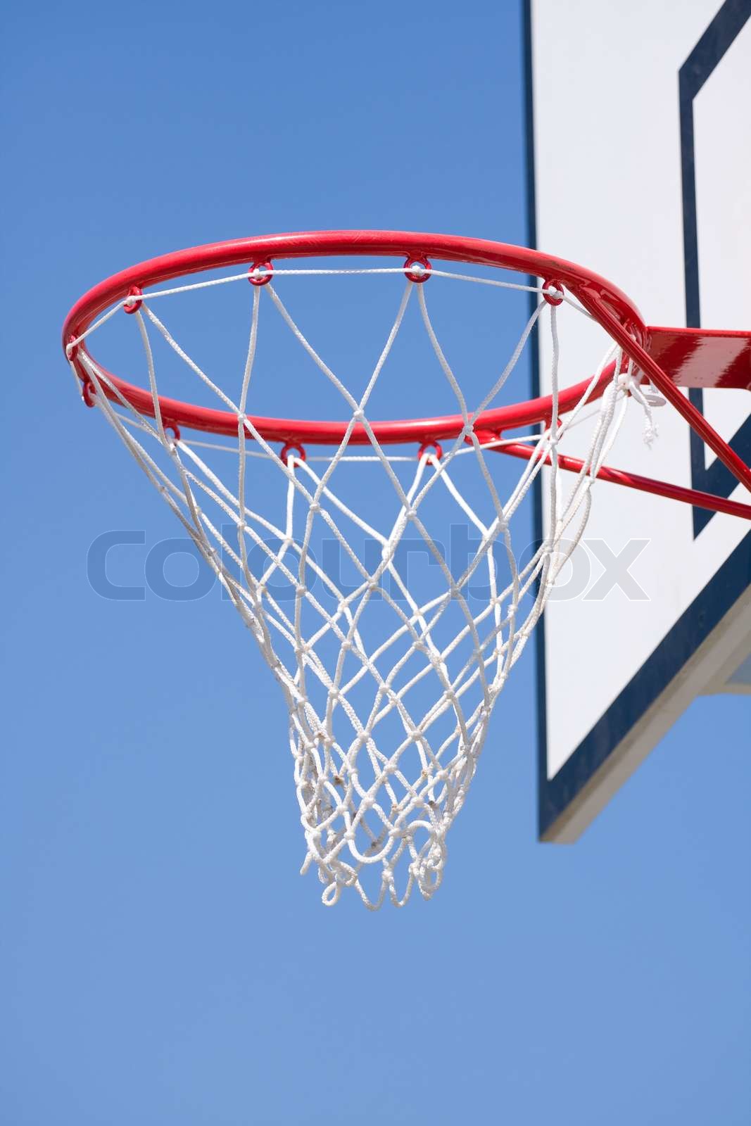 Basketballkorb | Stock Bild | Colourbox