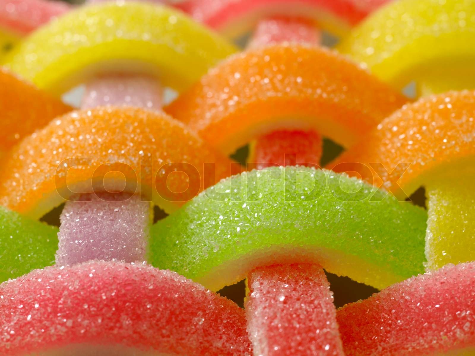 Jelly sugar candies | Stock image | Colourbox