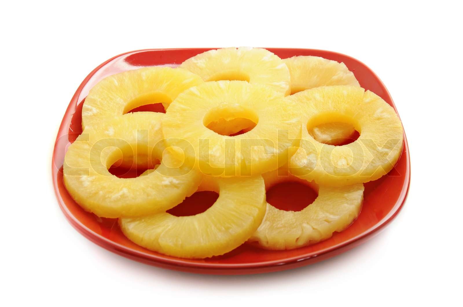 Konserven Ananas | Stock Bild | Colourbox