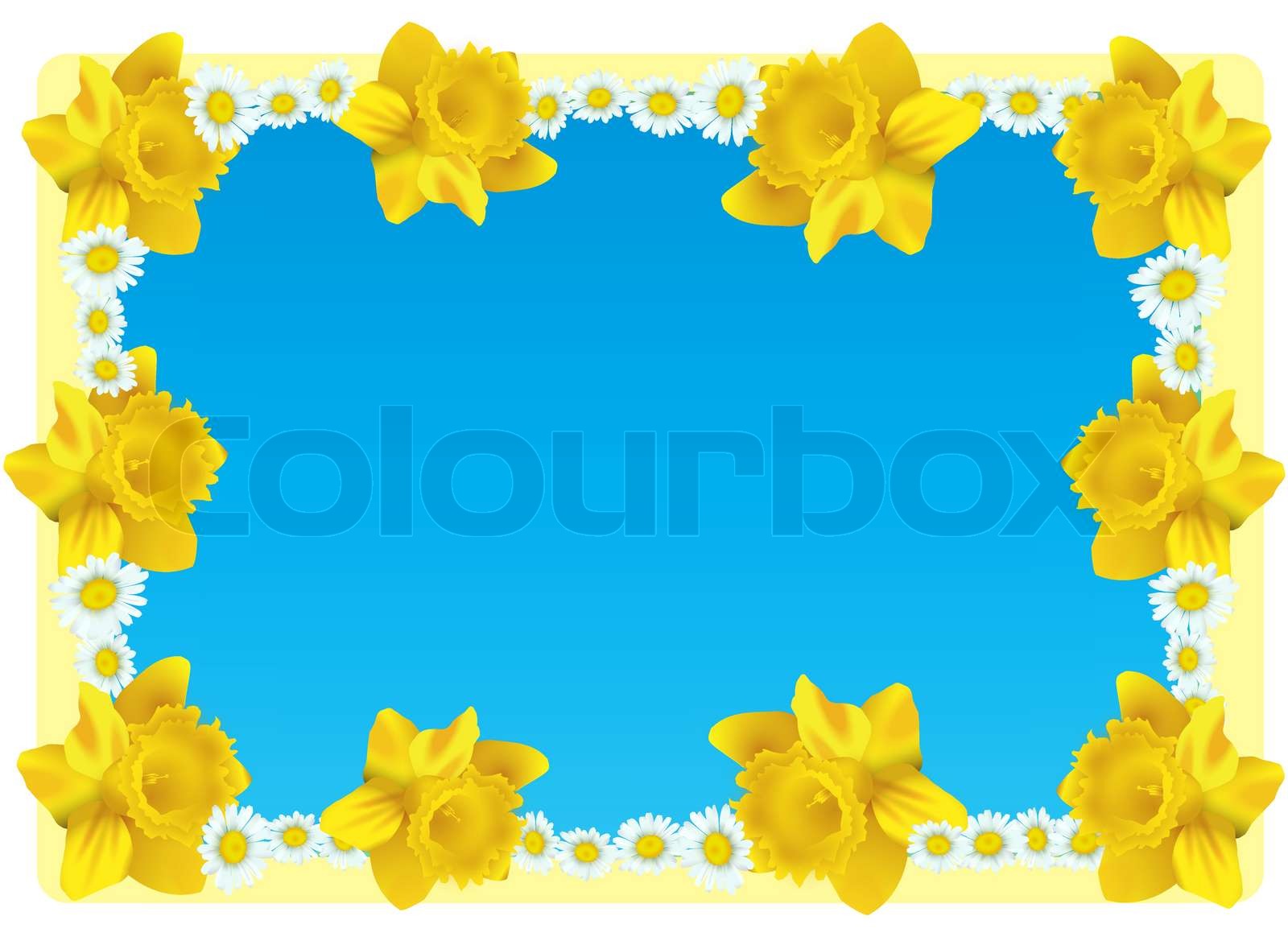 SPRING BOARDER | Stock vector | Colourbox