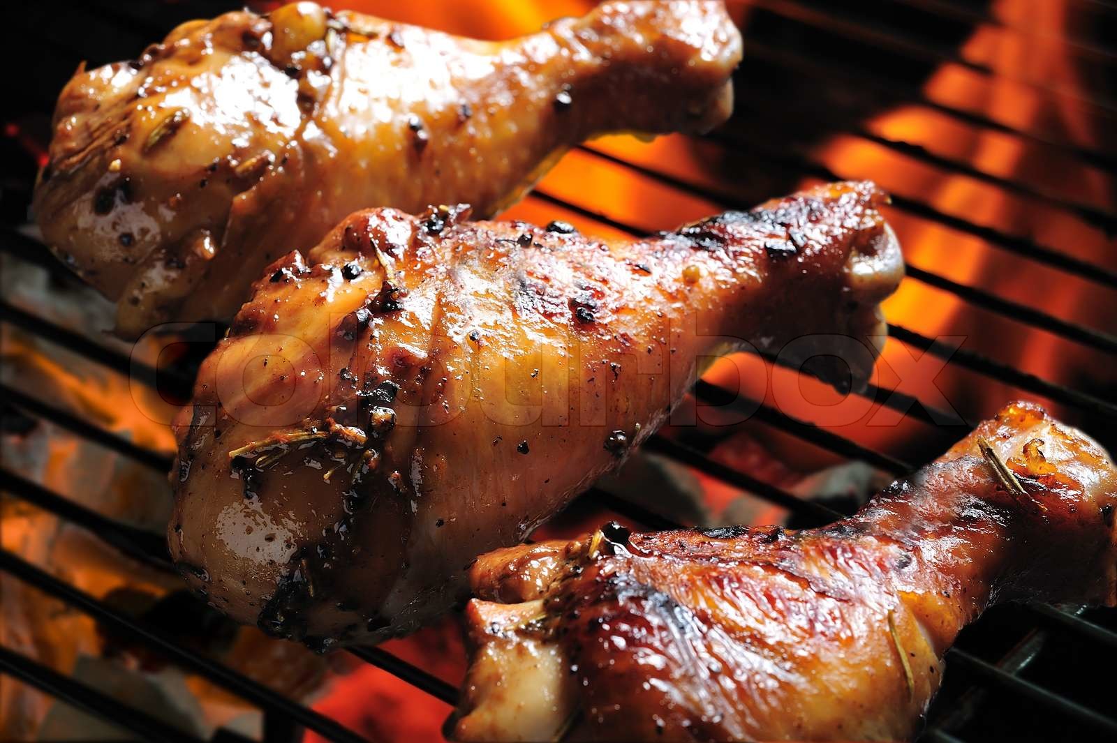 Grilled chicken | Stock image | Colourbox