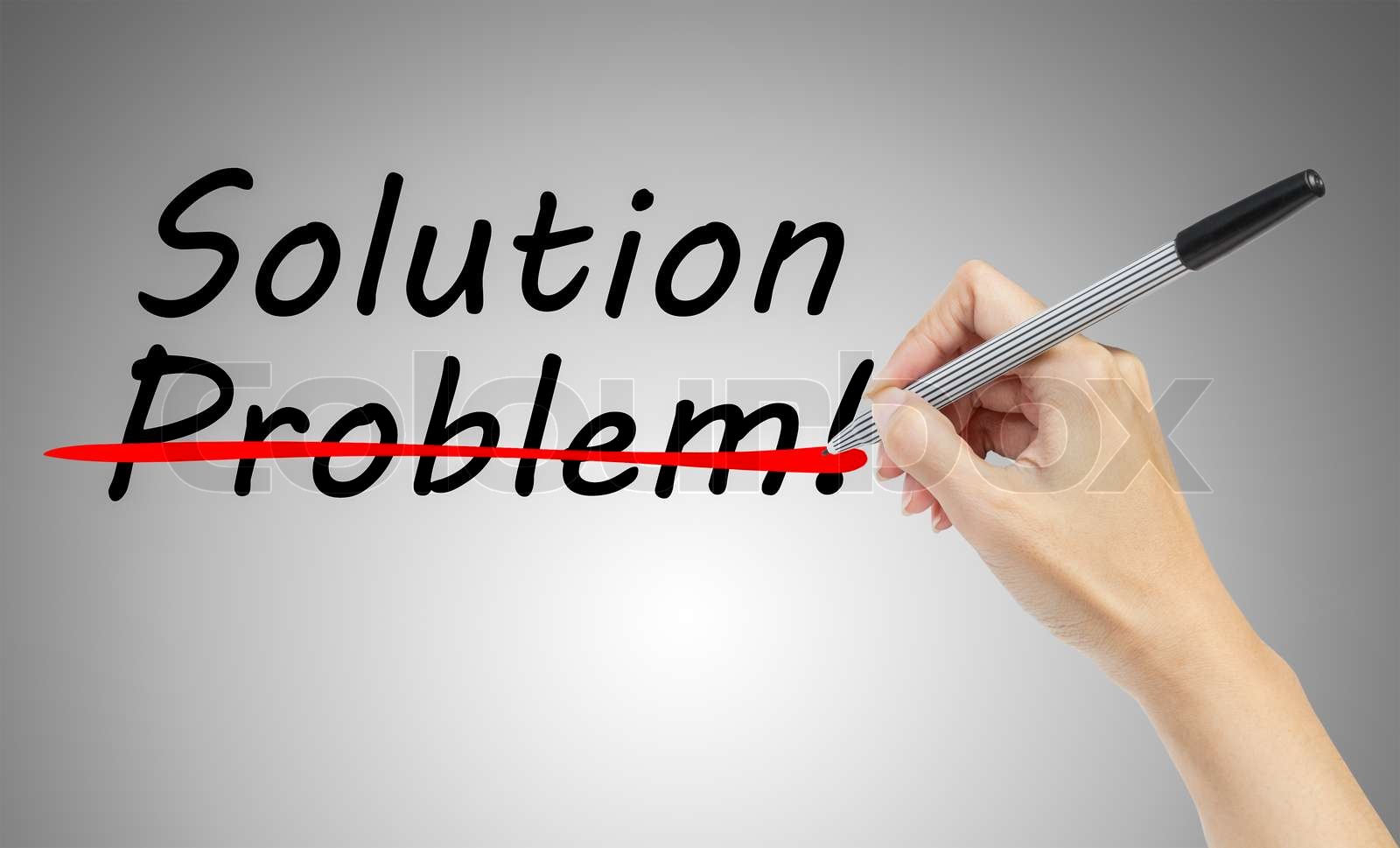hand drawing and crossing out problem and finding the solution ... hand drawing and crossing out problem and finding the solution ...