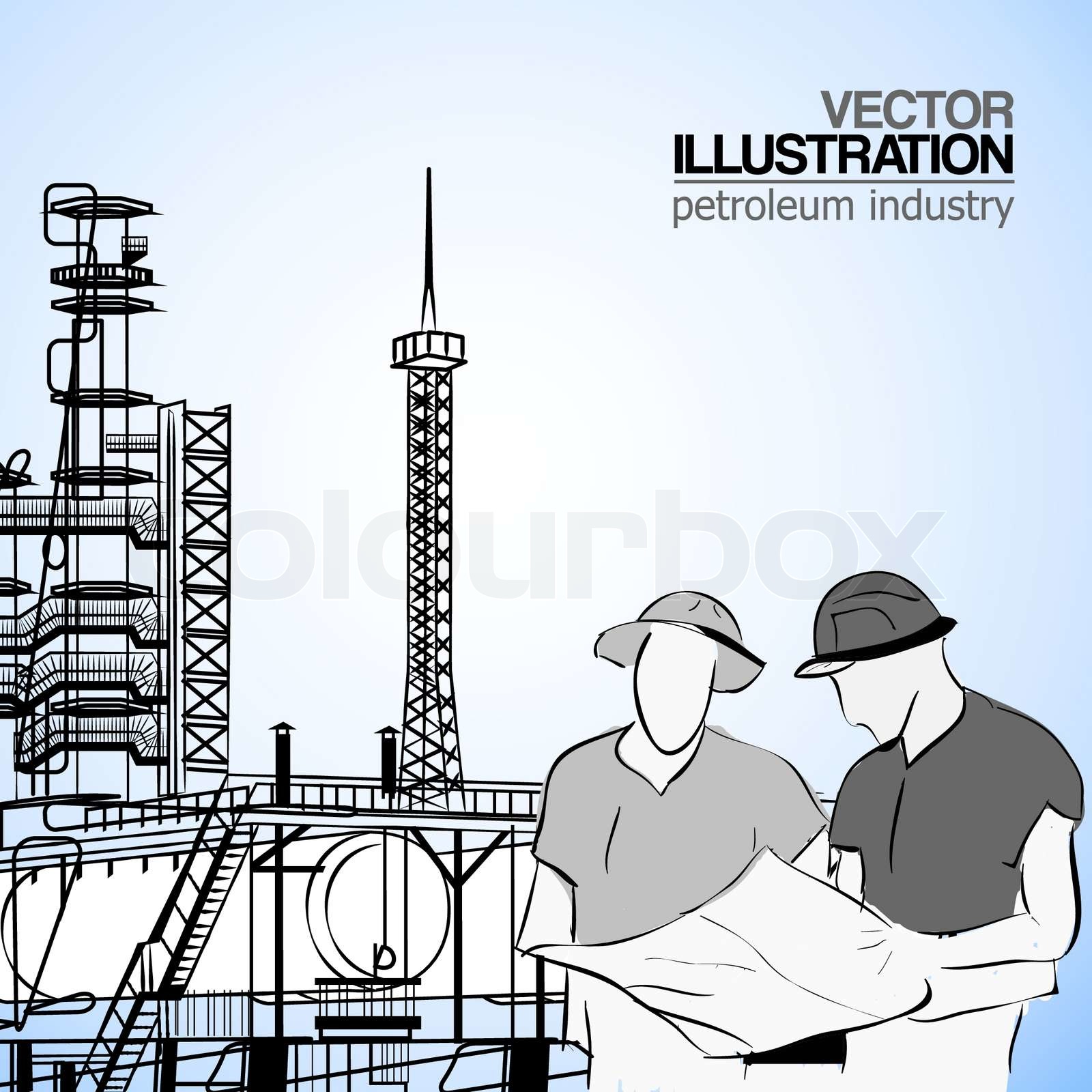 Industrial engineers | Stock vector | Colourbox