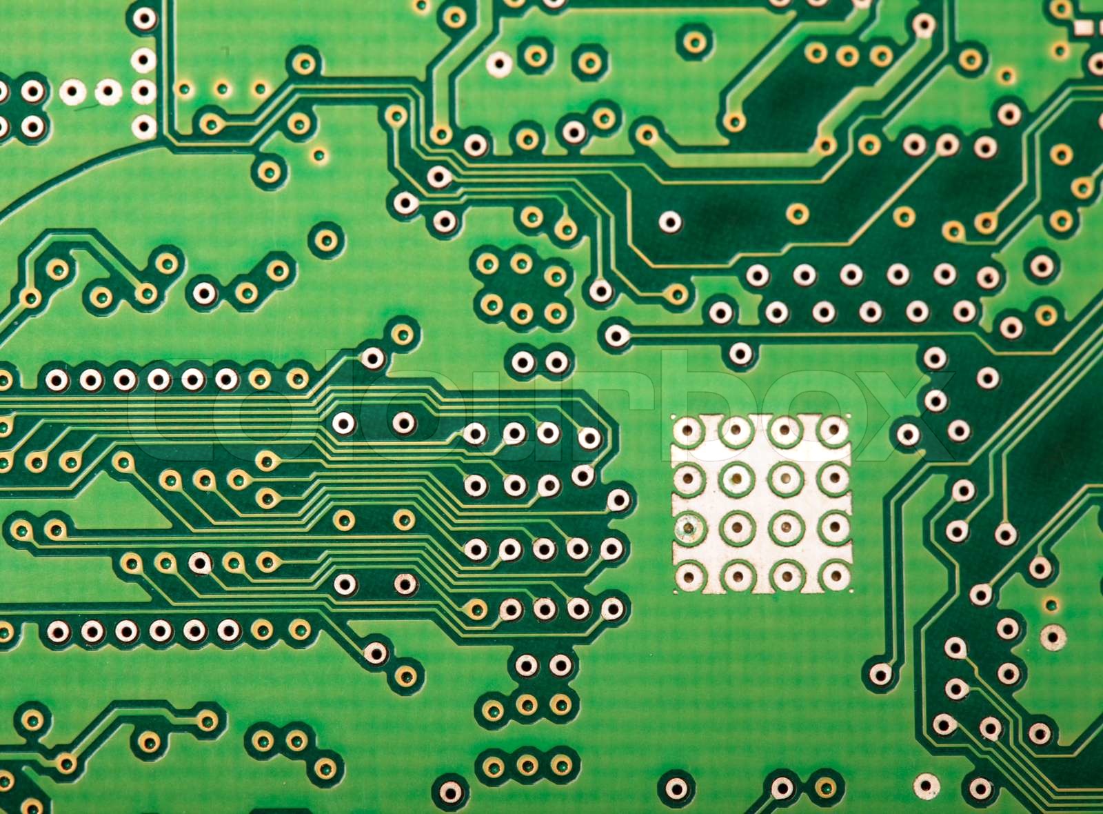 Der Mikrochip | Stock Bild | Colourbox