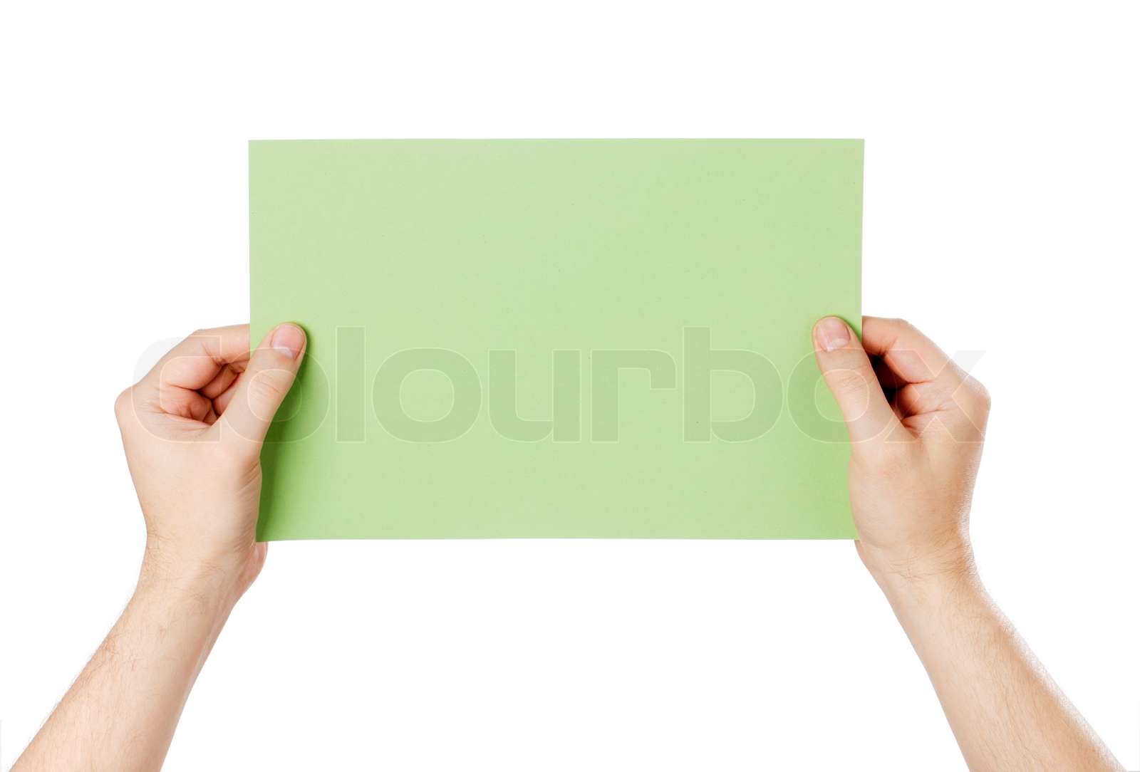 Green Message | Stock image | Colourbox