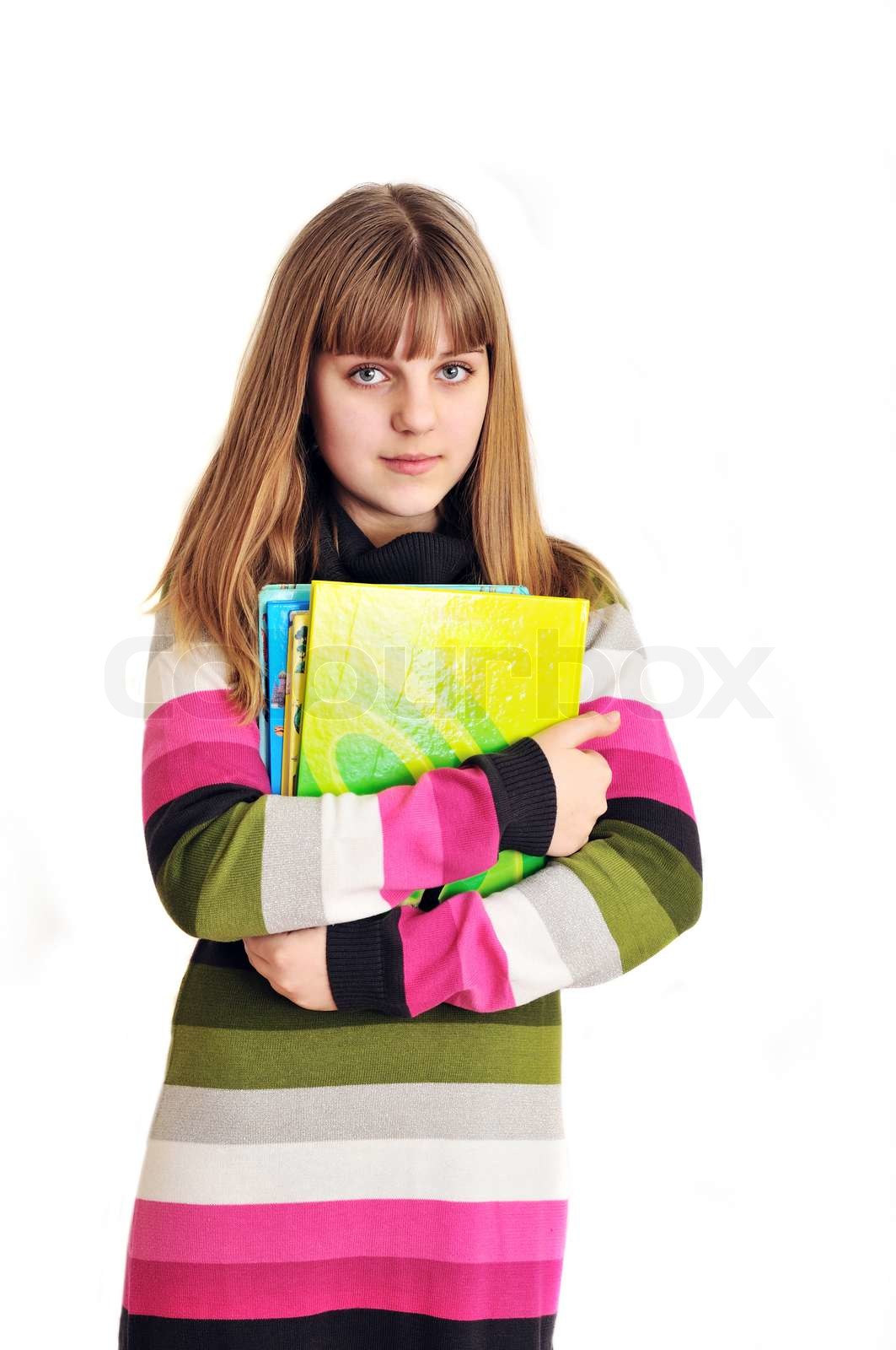 school-girl | Stock image | Colourbox