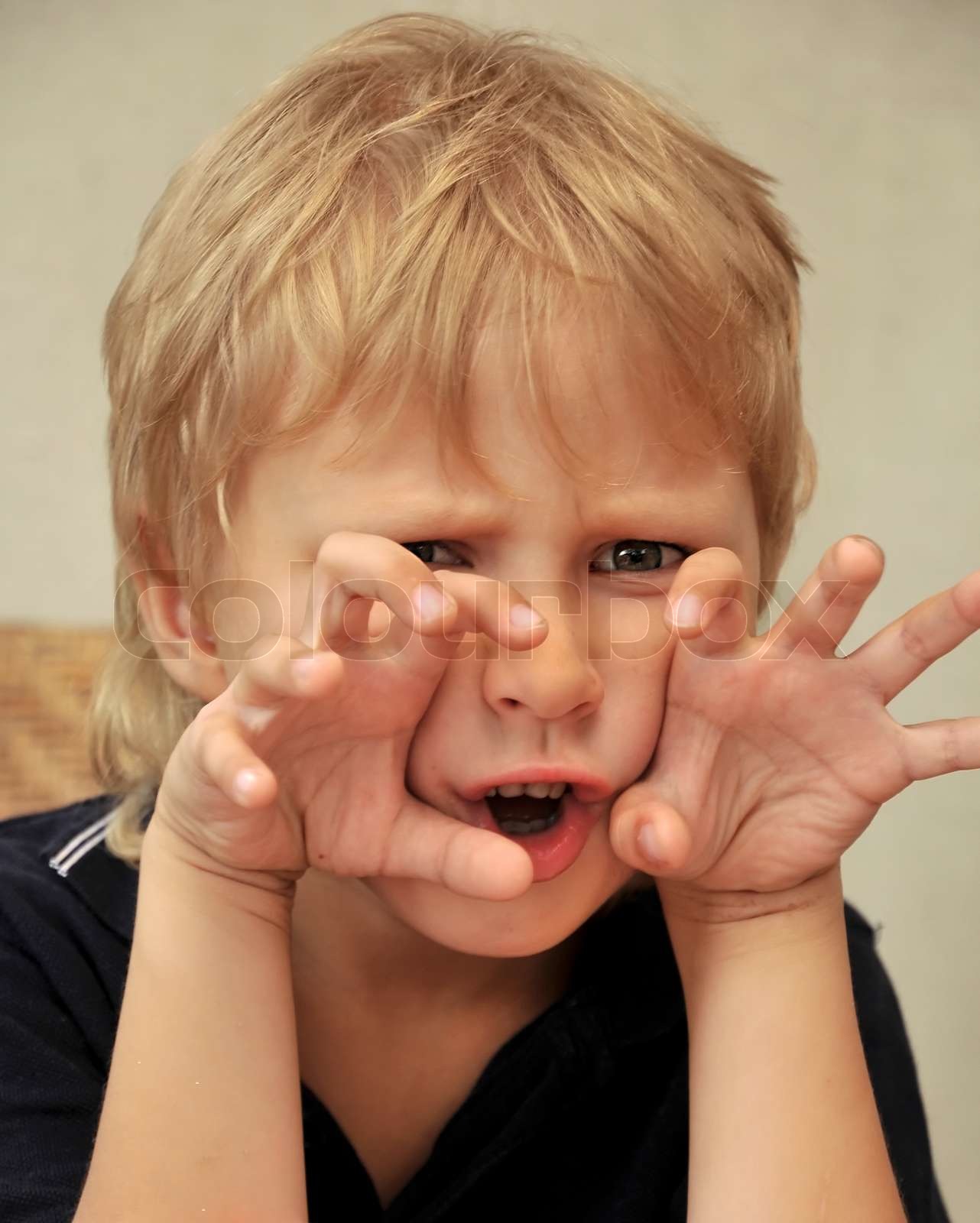 horror boy | Stock image | Colourbox